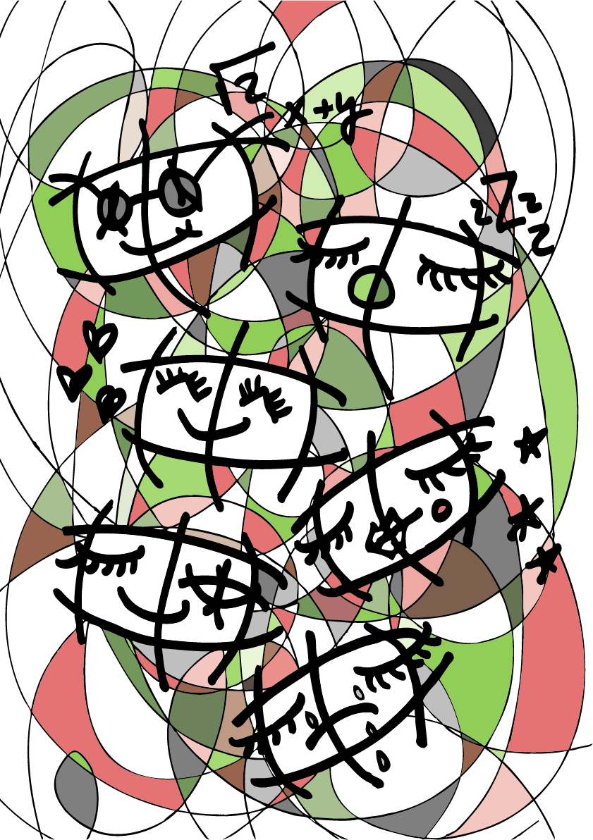 Doodle faces | Skillshare Student Project