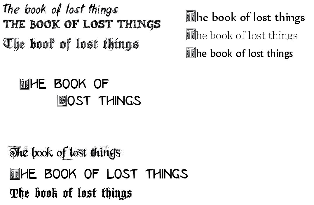 Redesigning "The book of lost things" | Skillshare Student Project