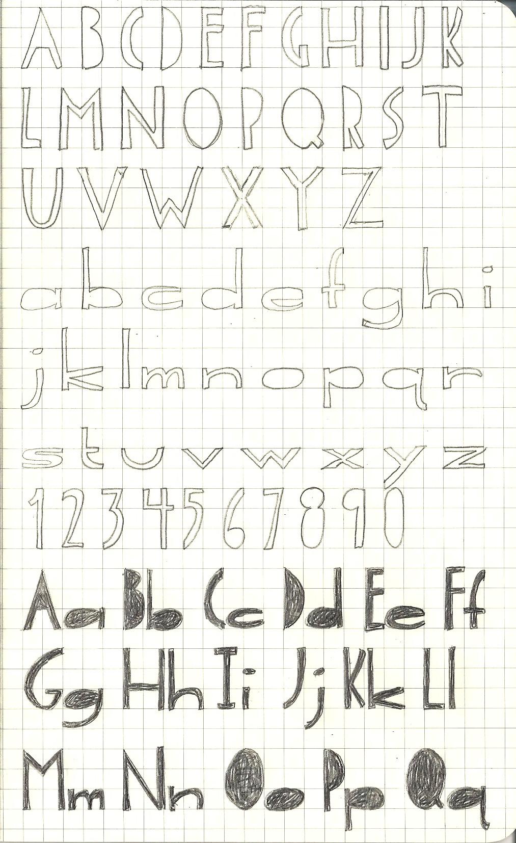 Hand Drawn Typography Skillshare Student Project