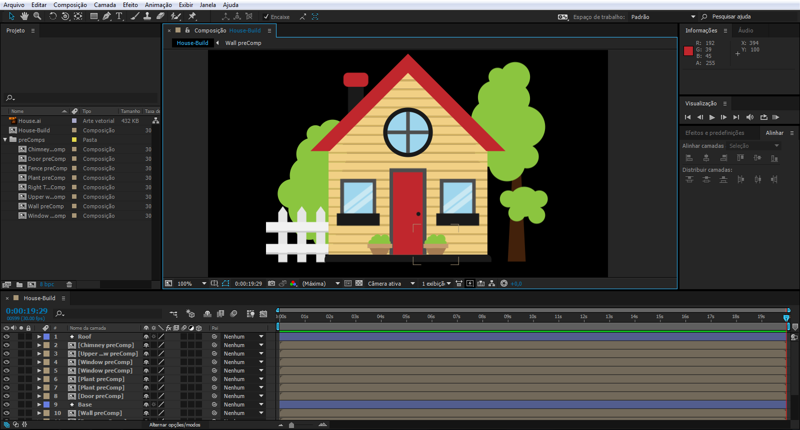 Cute Simple House | Skillshare Student Project