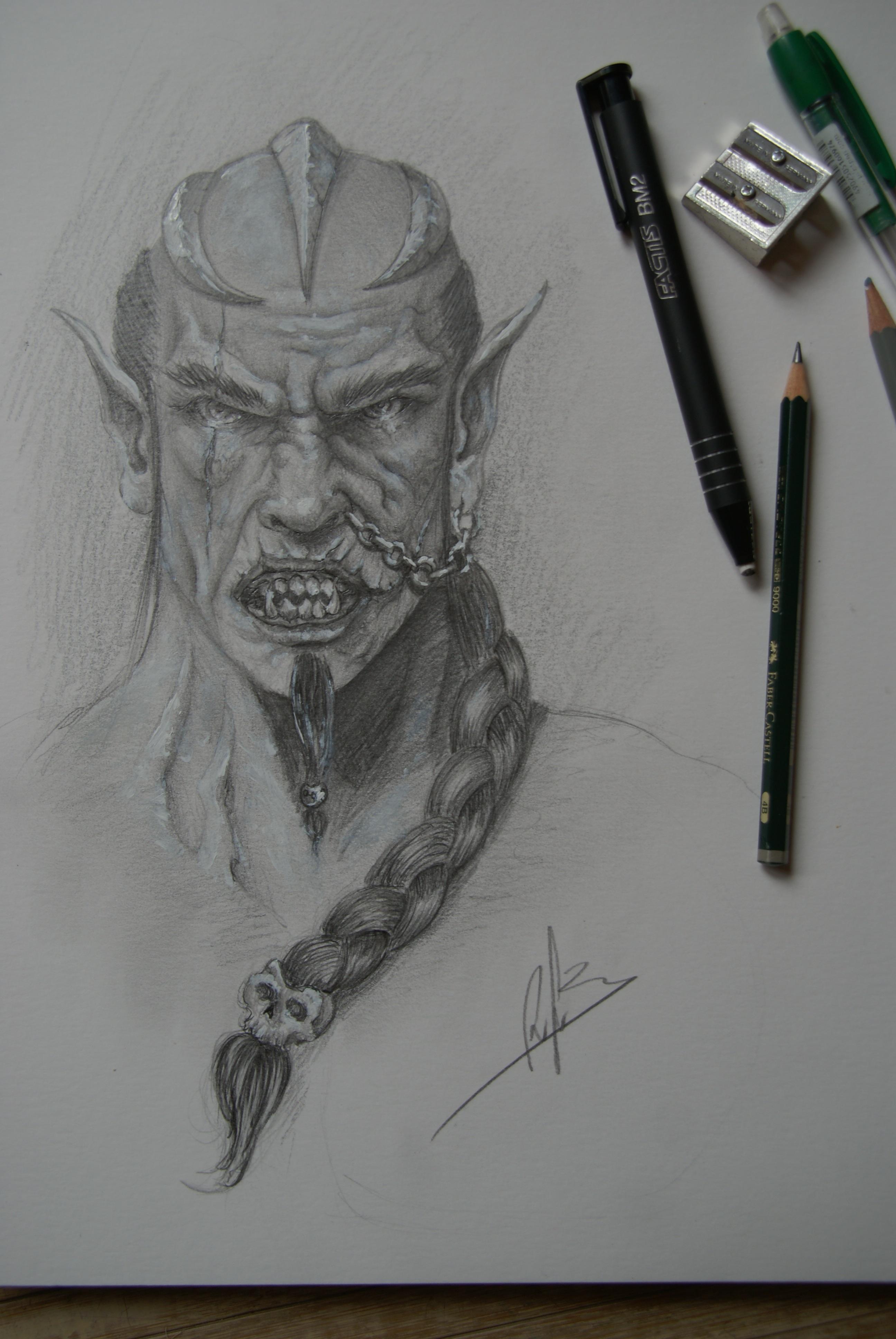 FINISHED PROJECT" SHADOW WARRIOR" | Skillshare Student Project