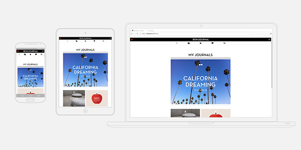 Bonjournal A Simple Travel Journal App Skillshare Student Project