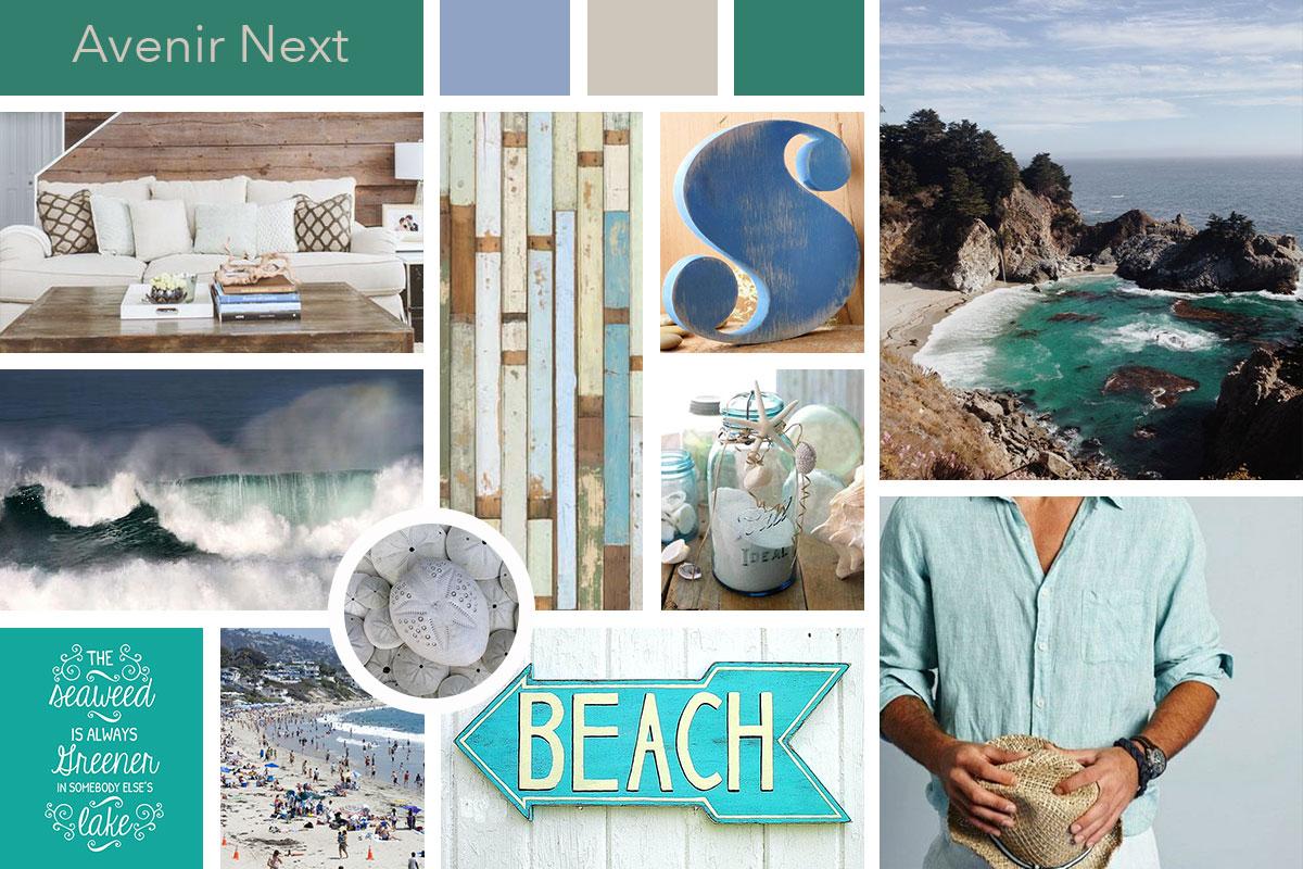 Beach and Summer Mood Board | Skillshare Student Project