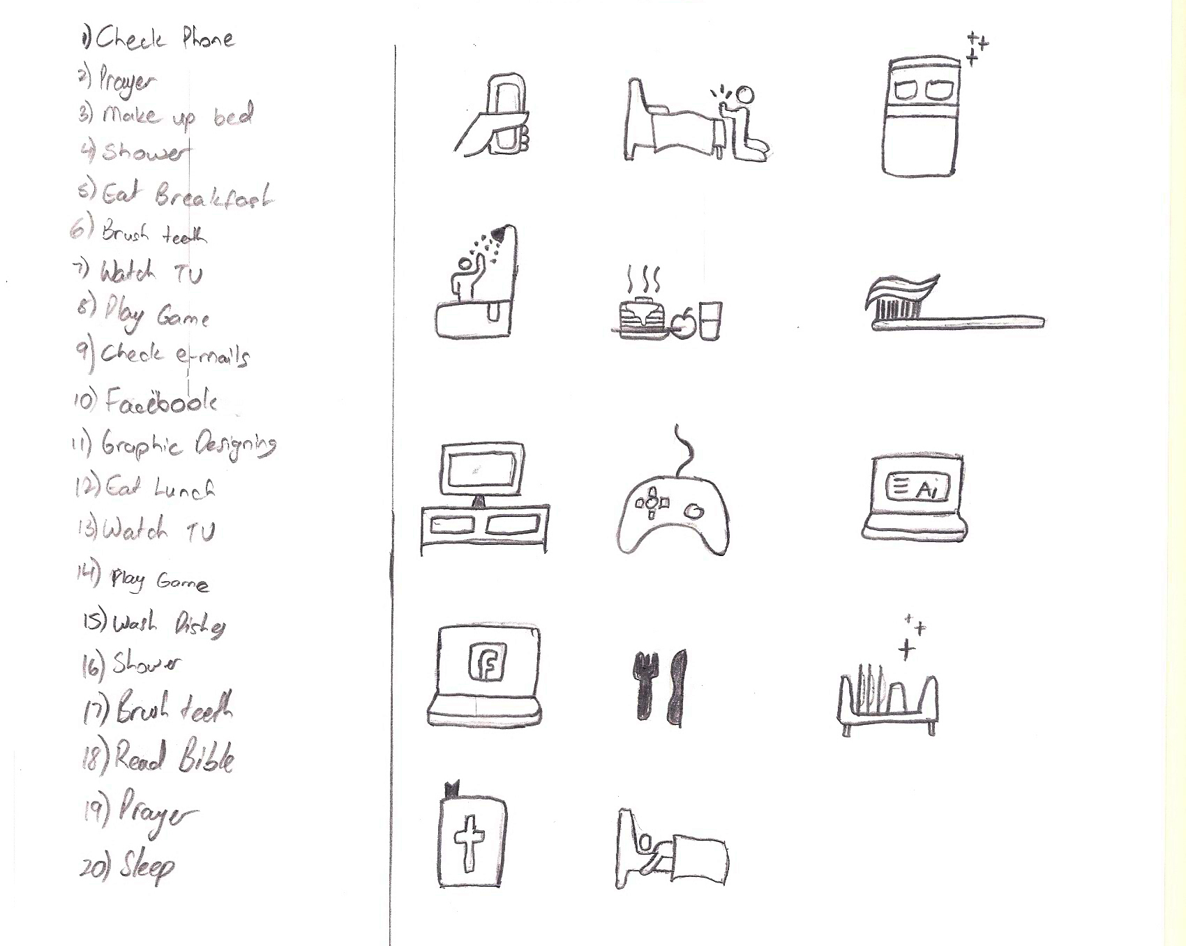 My Daily Routine Skillshare Student Project