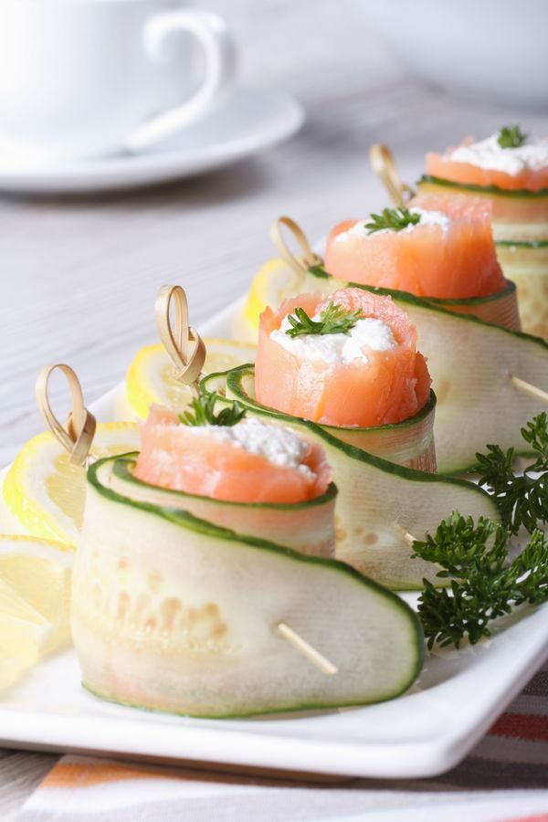Fancy Appetizer Recipe Cucumber Salmon 12 Tomatoes Fancy Appetizer Recipe Cucumber Salmon 12 Tomatoes