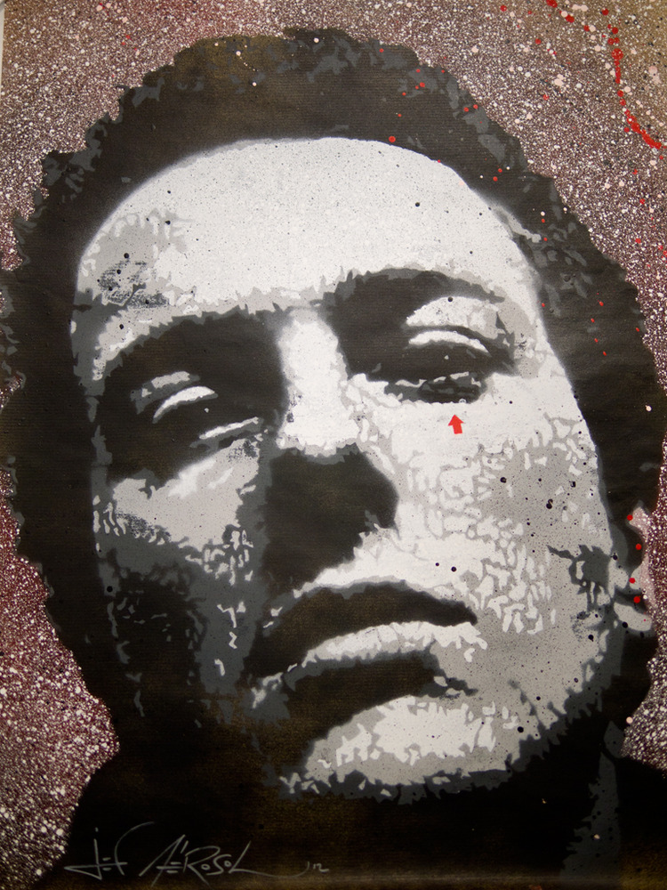 Joe Strummer Stencil