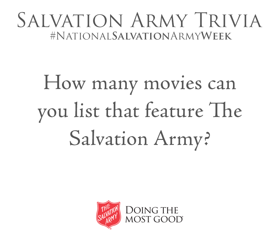 Quiz Interesting Facts About The Salvation Army Ontario