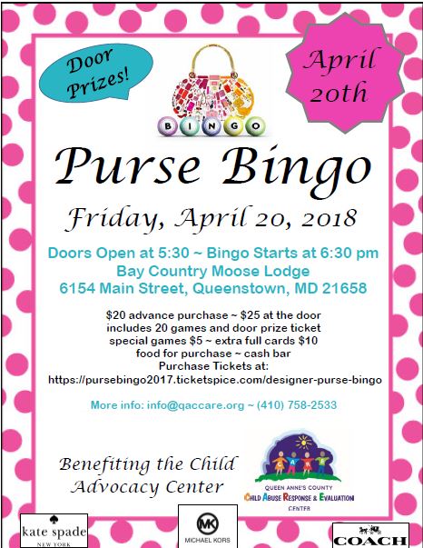 Designer Purse Bingo DelmarvaLife