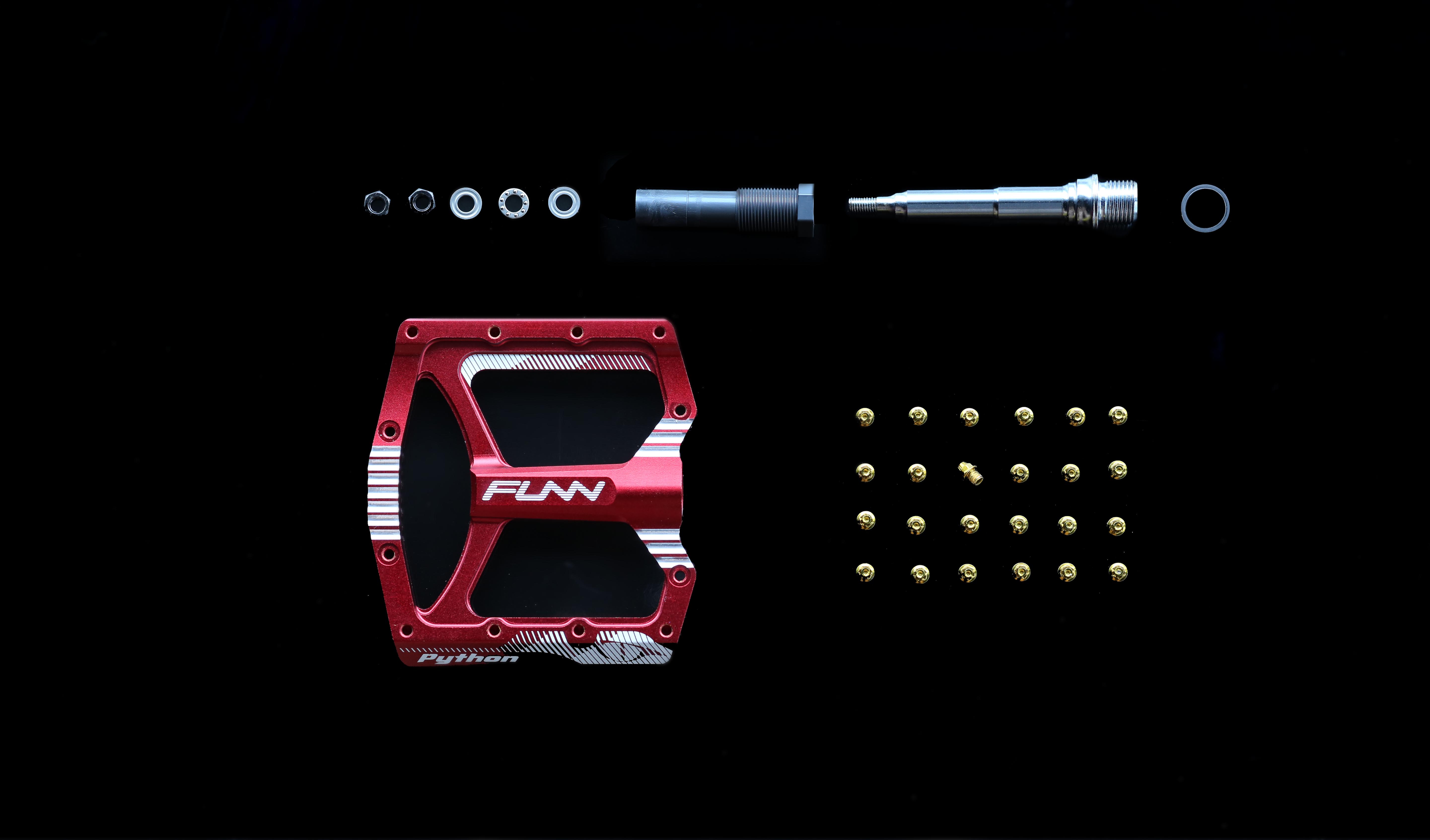 Snakes on a Pedal - Funn's New Pythons Offer a Lot of Bite for the Buck - Bikerumor