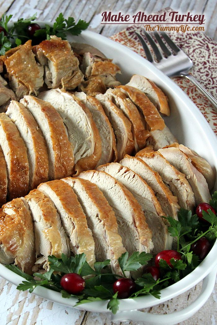How To Make Ahead And Reheat Turkey