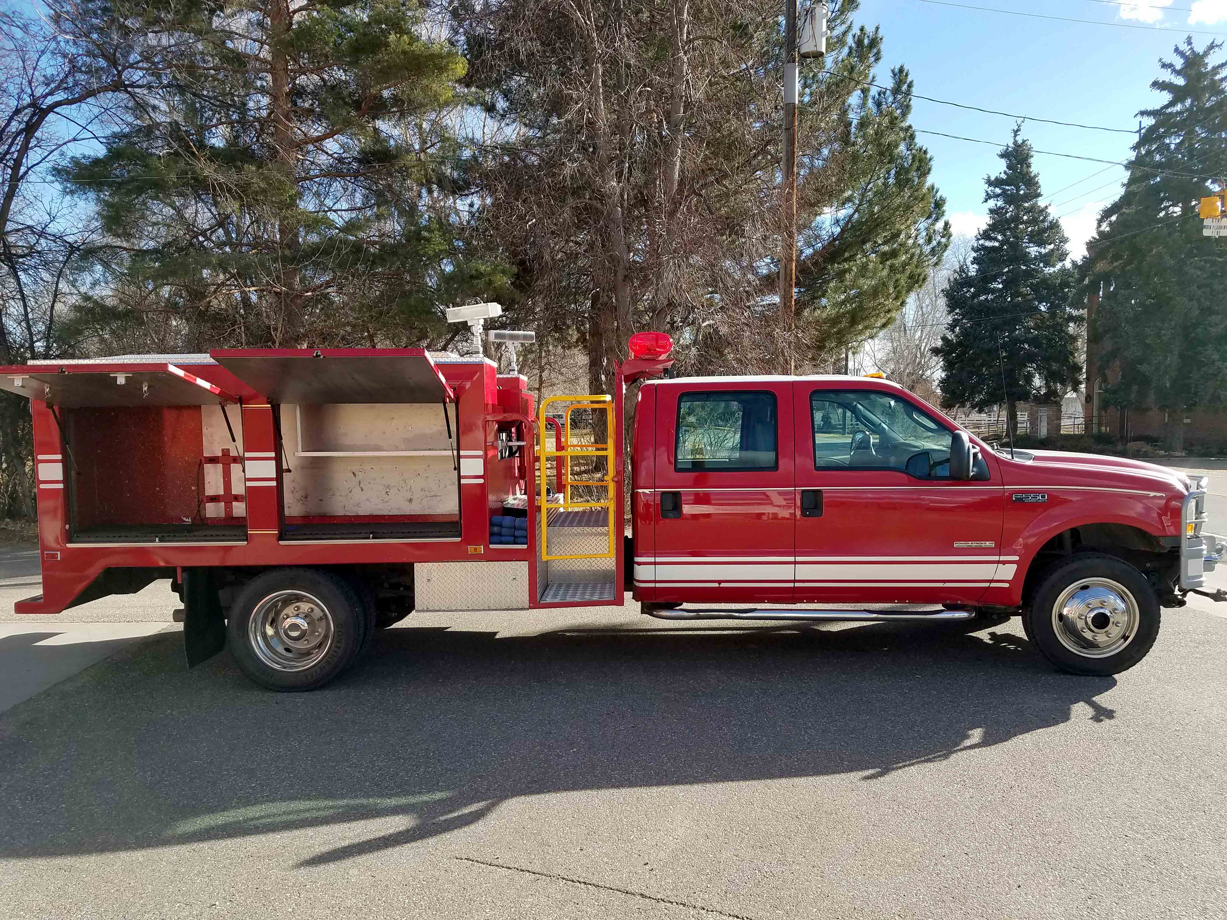 2003 Blanchat Ford F-550 4x4 Brush Truck | Used Truck Details