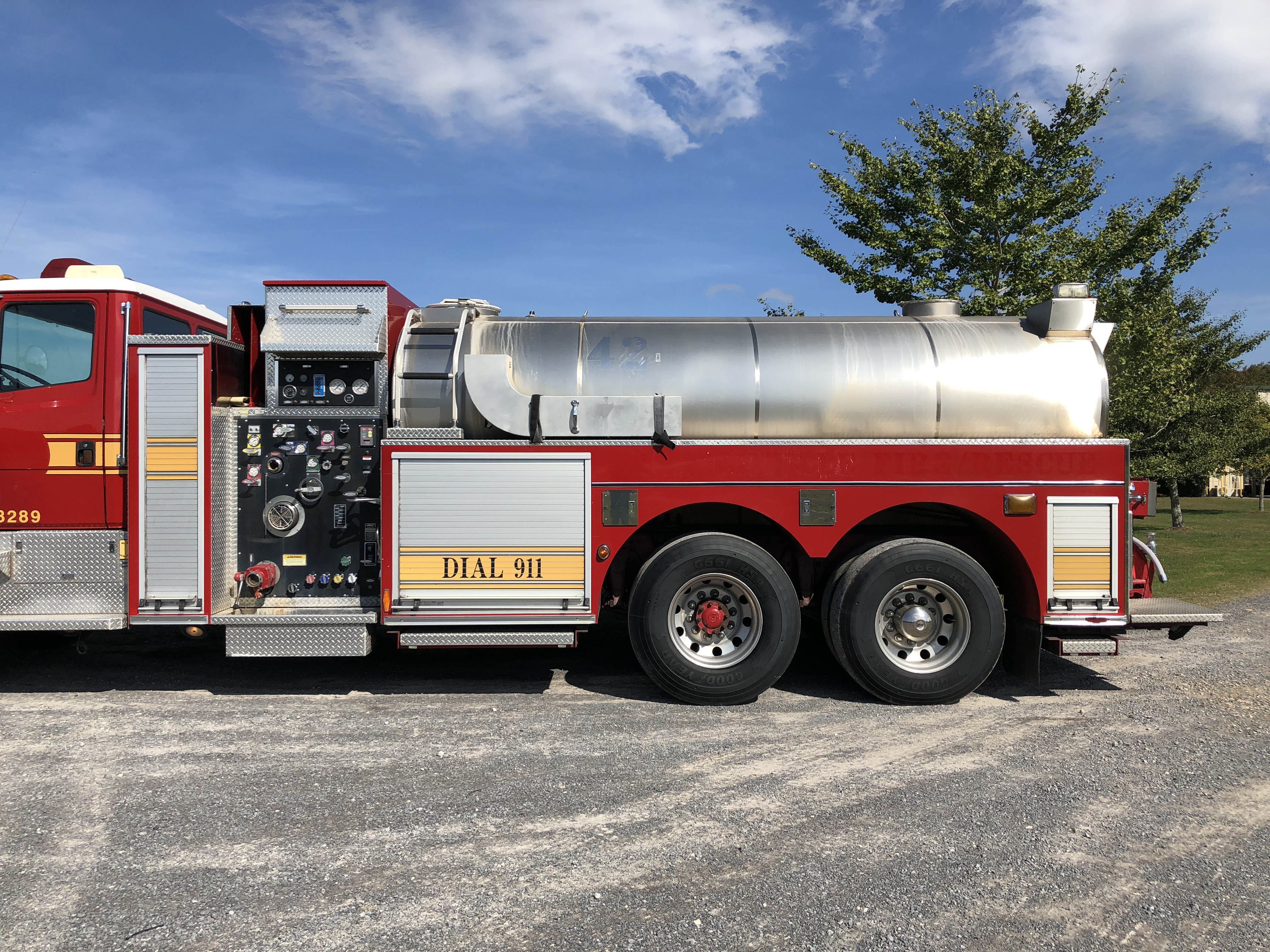 2002 Pierce Freightliner Elliptical Pumper Tanker | Used Truck Details