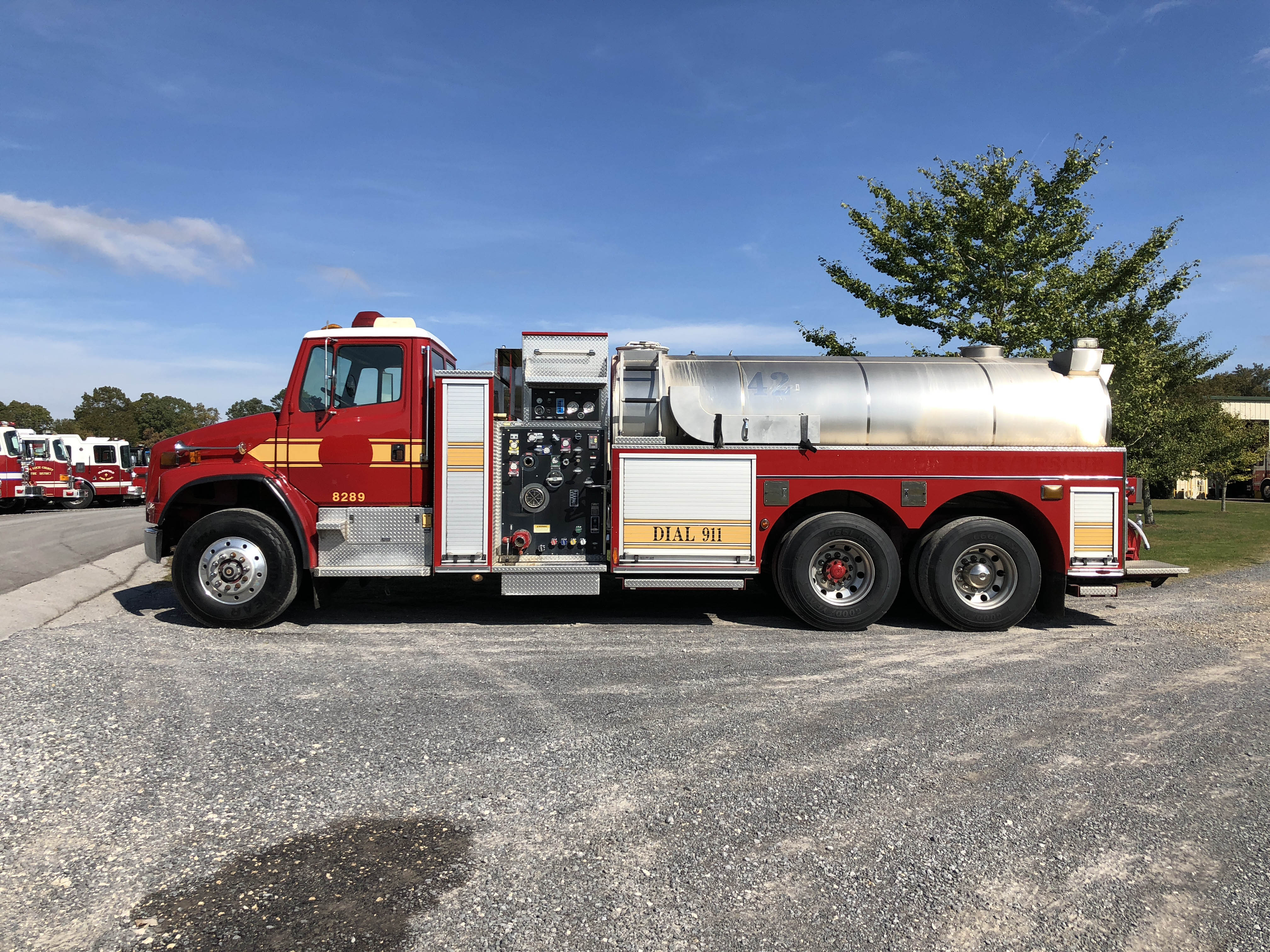 2002 Pierce Freightliner Elliptical Pumper Tanker | Used Truck Details