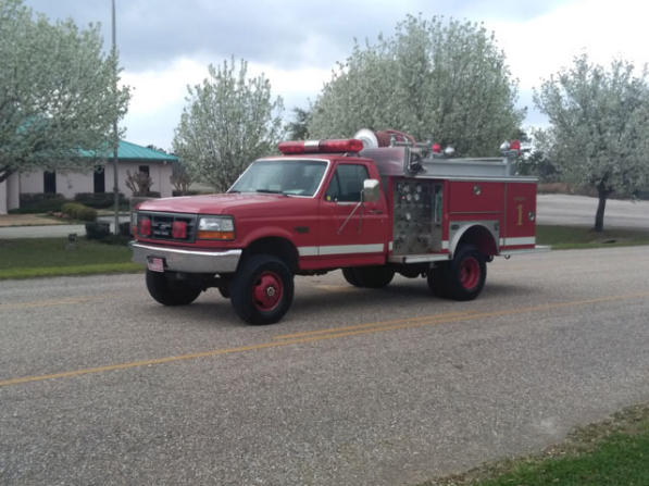 1991 E-One Ford F-350 4x4 Mini Pumper | Used Truck Details