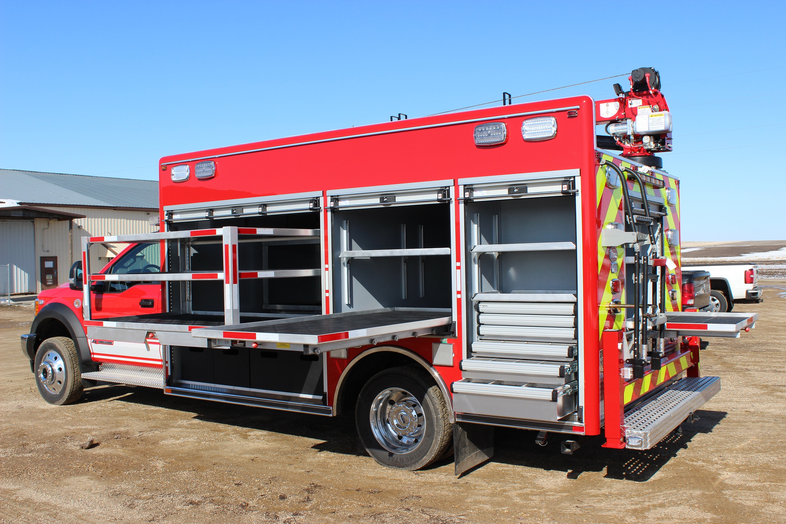 2018 Maintainer Custom Bodies Ford Technical Rescue | Used Truck Details