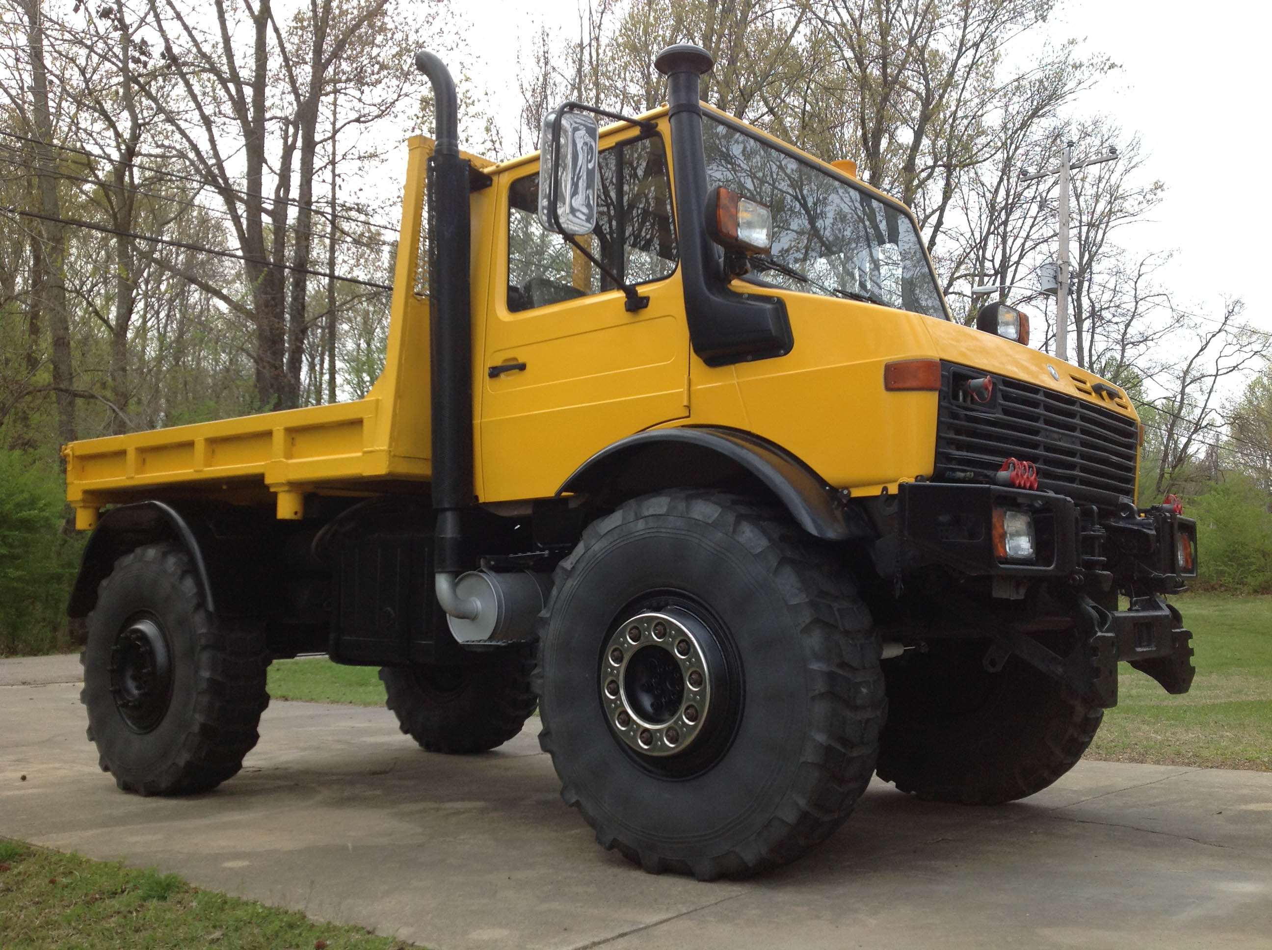 1985 Mercedes Unimog 4x4 Utility Truck | Used Truck Details