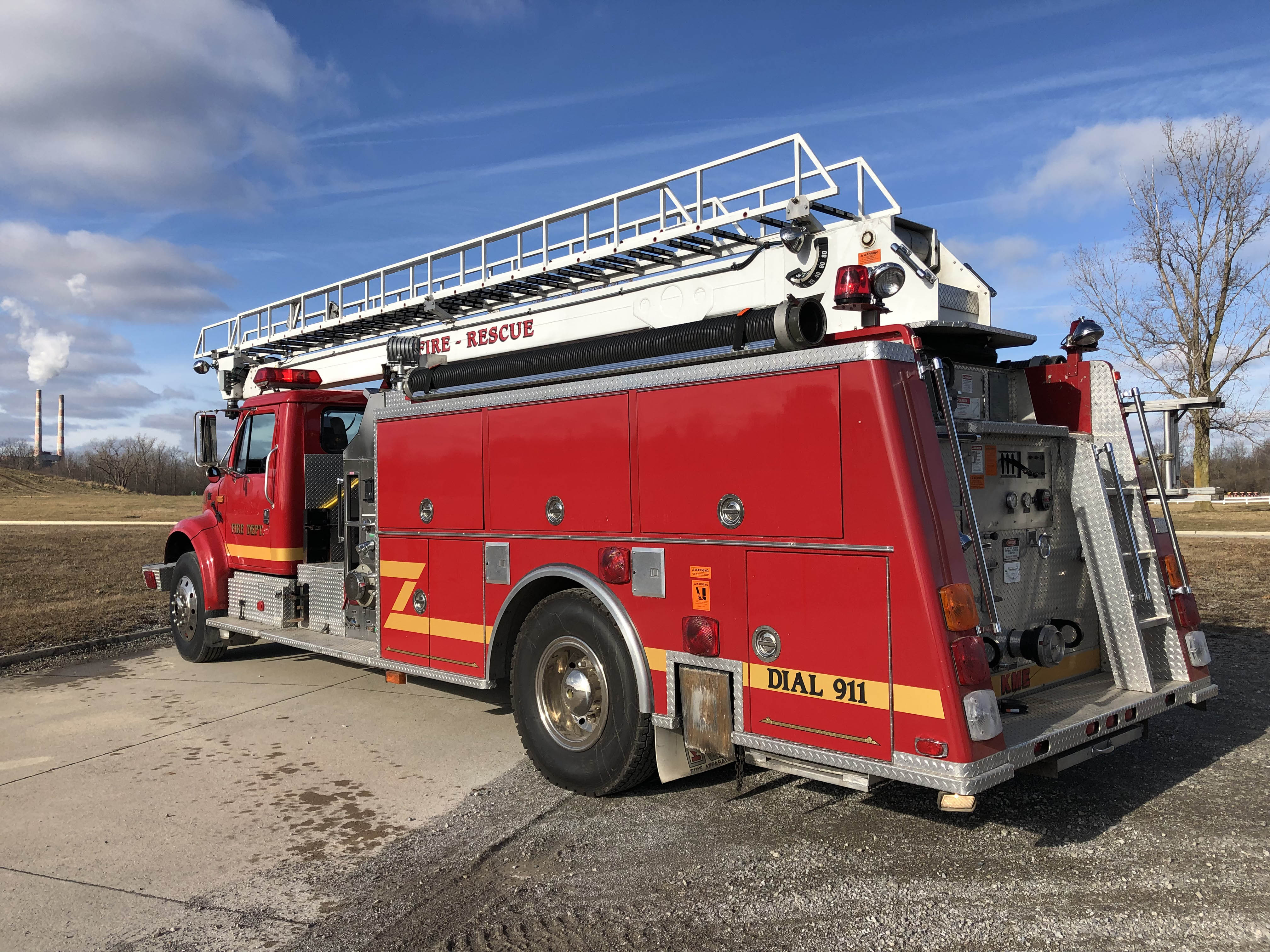 1995 KME International 55' Firestix Ladder Truck | Used Truck Details