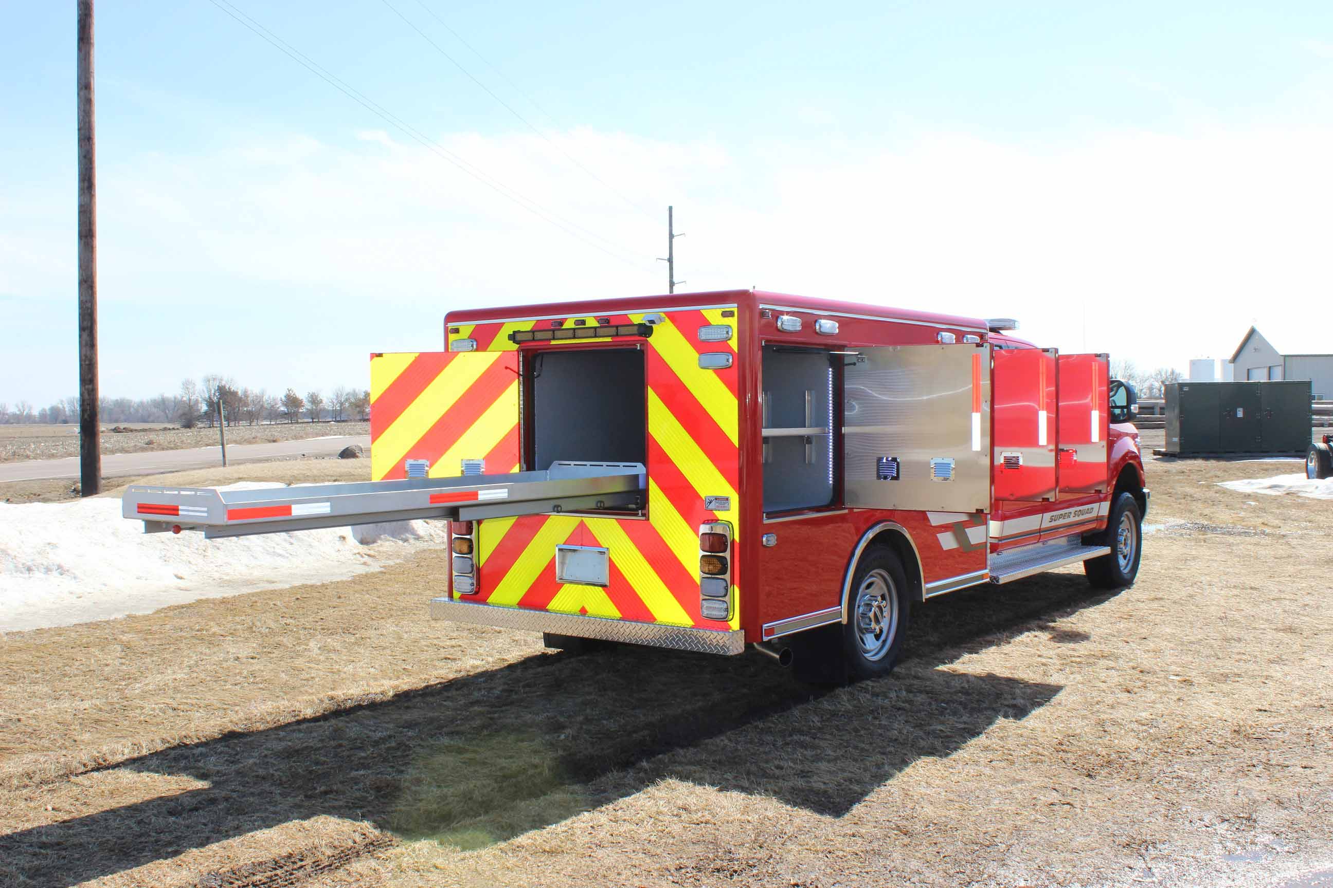 2019 Maintainer Custom Bodies Ford 4x4 Squad Rescue | Used Truck Details