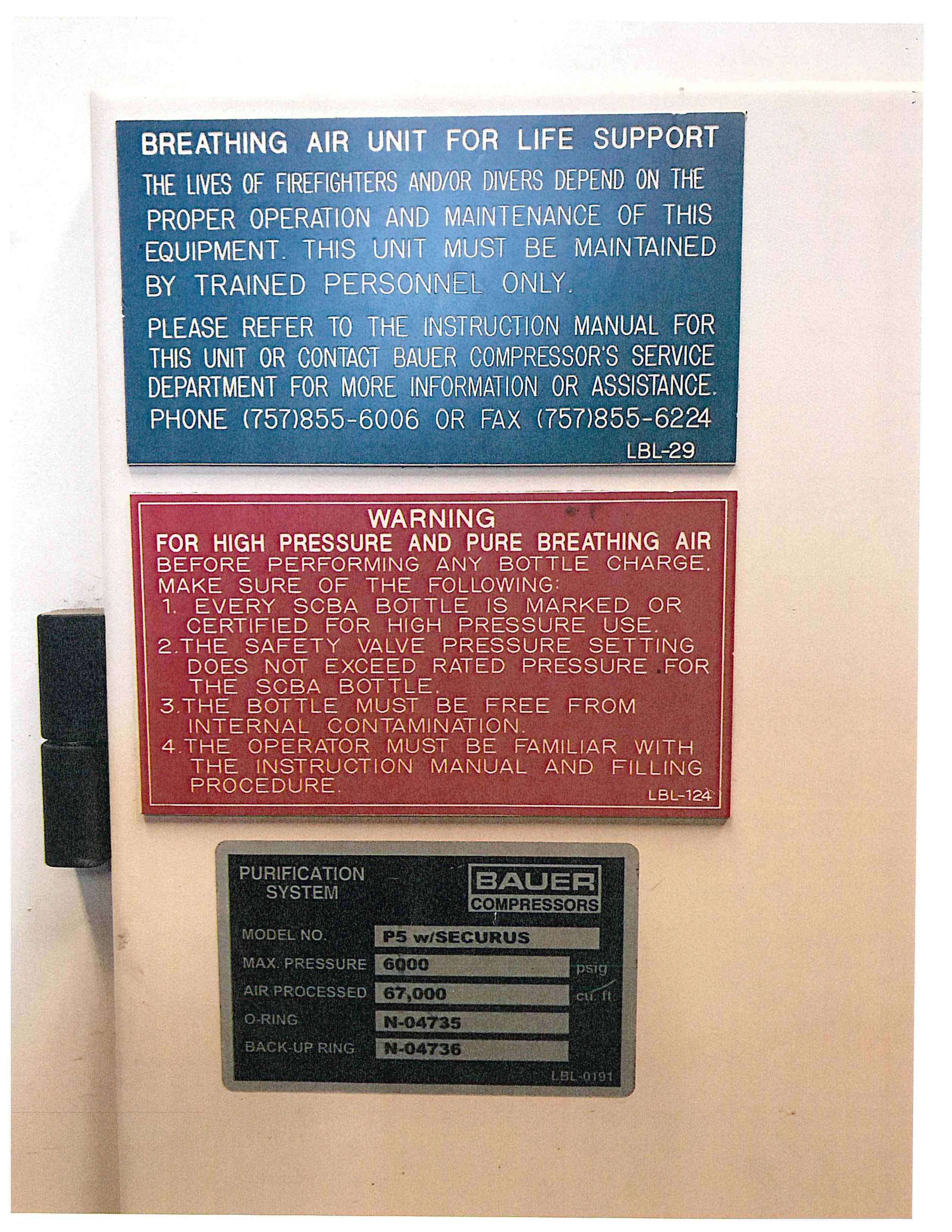 Bauer Compressor Cascade System | Used Truck Details