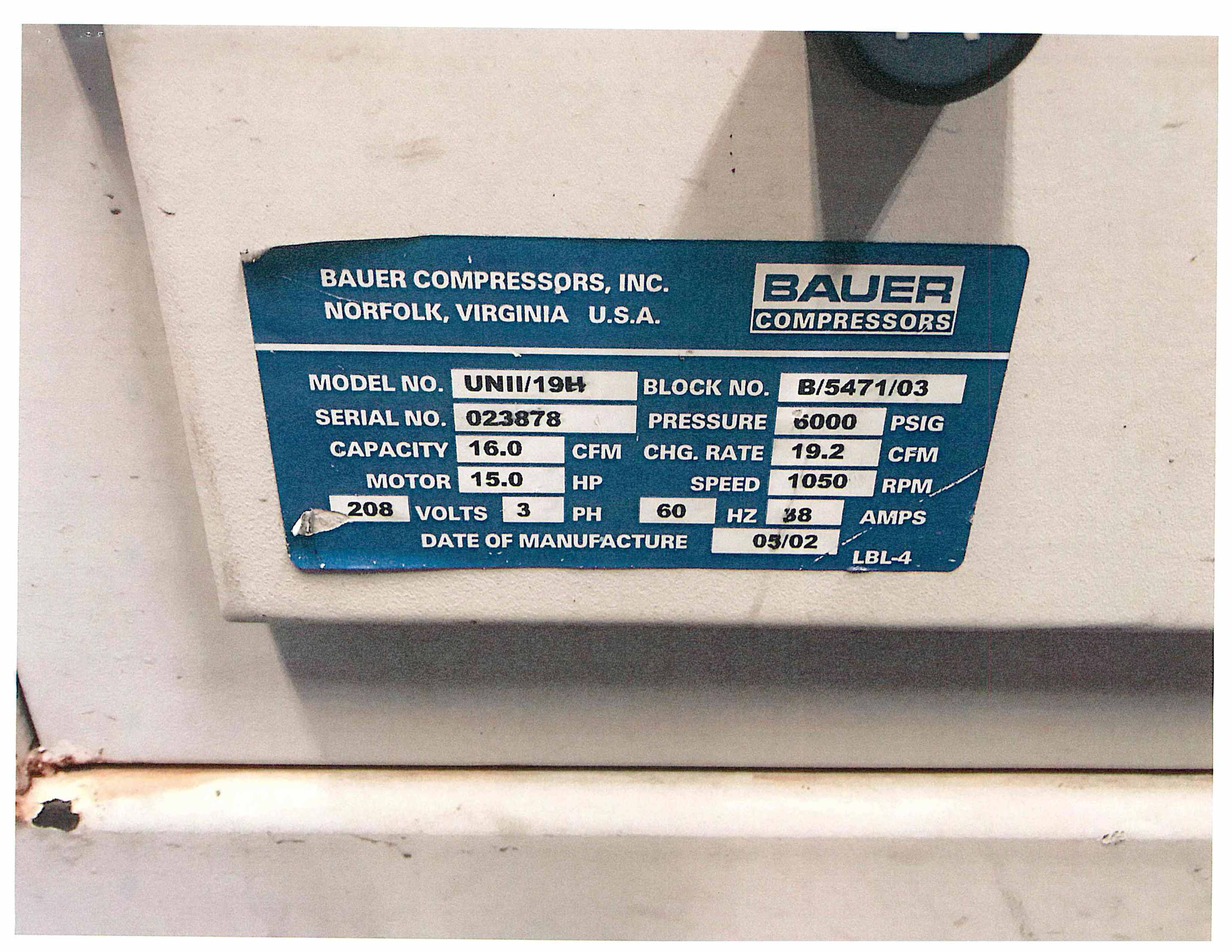 Bauer Compressor Cascade System | Used Truck Details