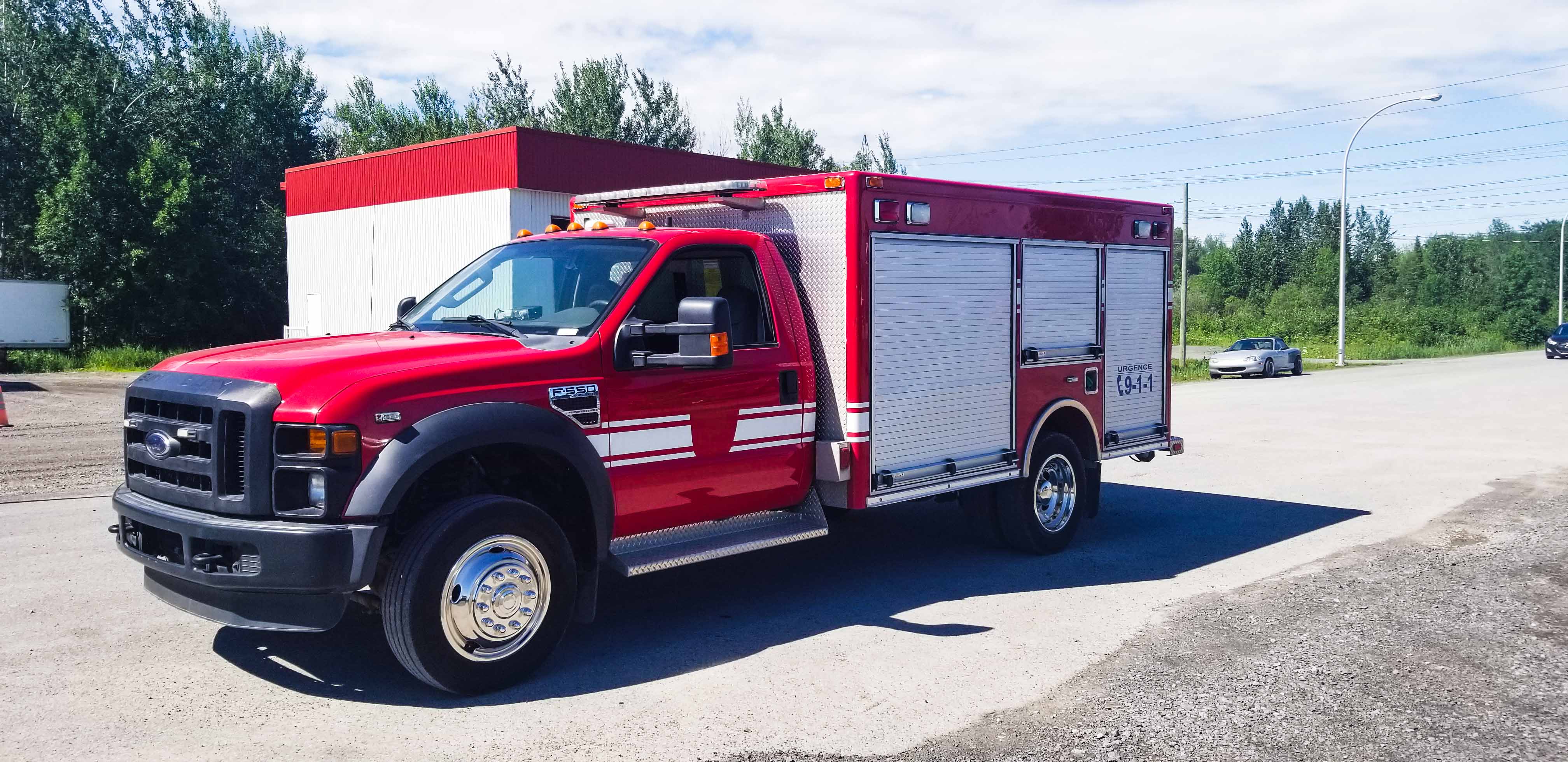 2008 Pierce Ford F-550 4x4 Rescue | Used Truck Details