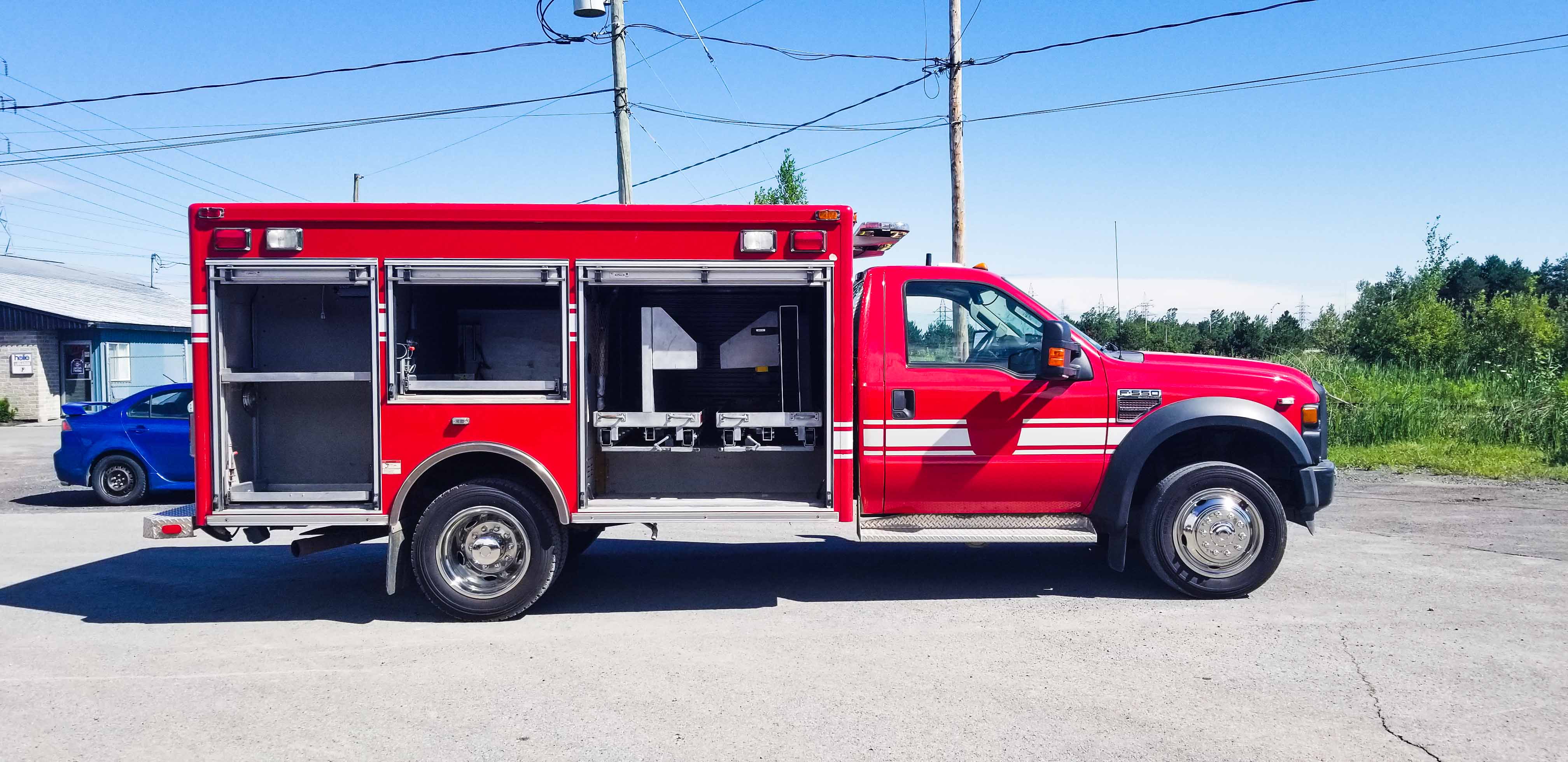 2008 Pierce Ford F-550 4x4 Rescue | Used Truck Details