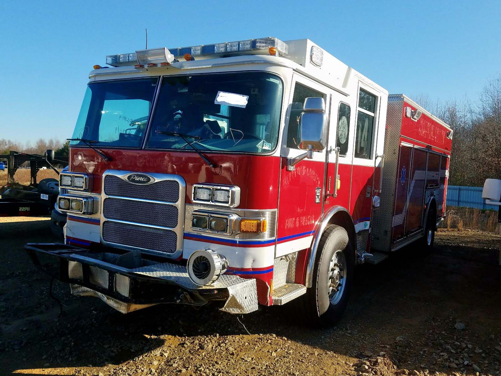 2011 Pierce Arrow XT Rescue Pumper | Used Truck Details