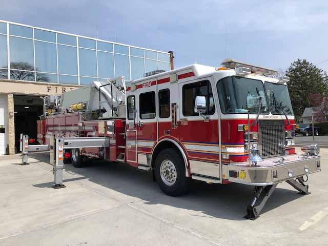 2001 Spartan LTI 93' Mid Mount Tower Ladder | Used Truck Details
