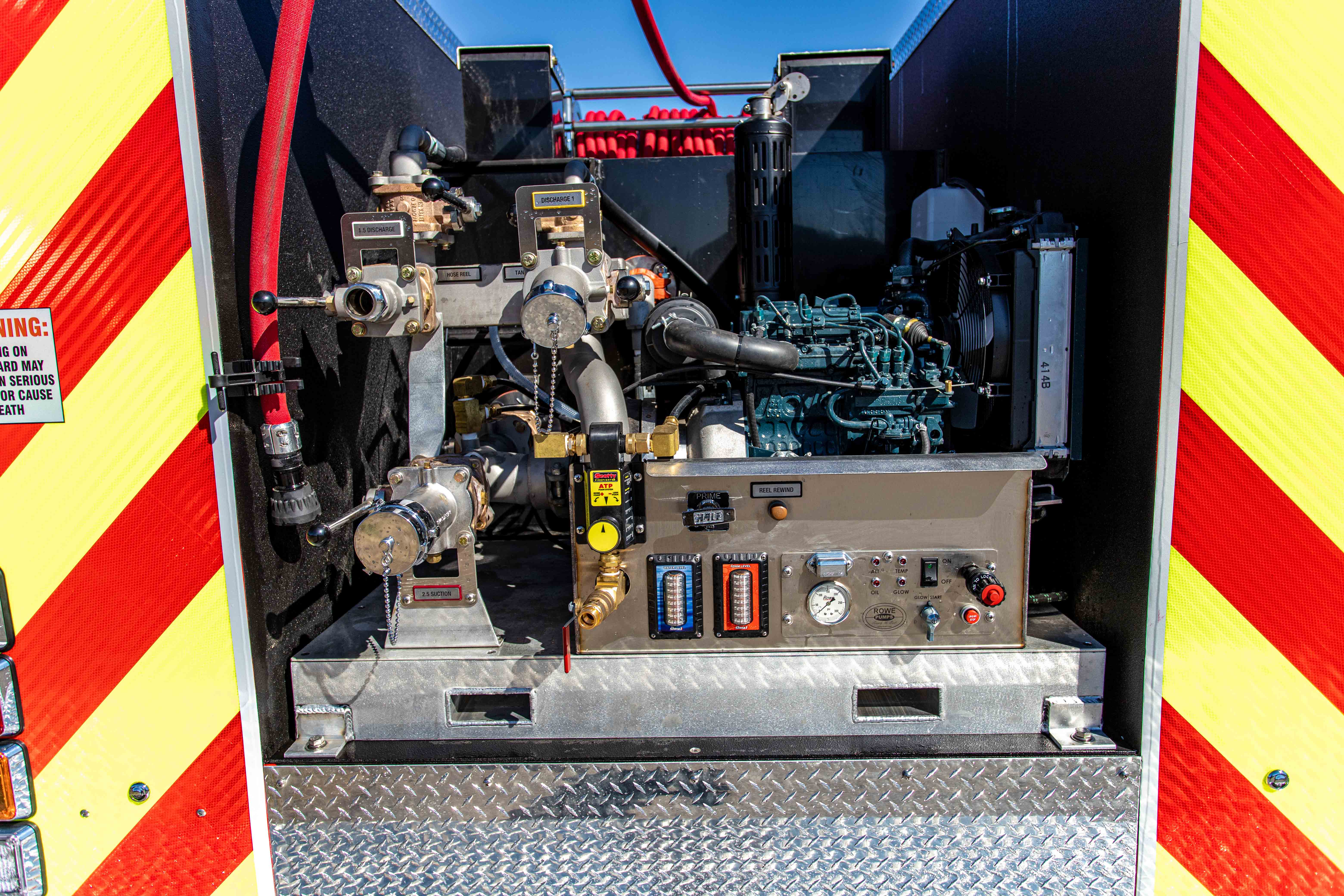 2022 Deep South Ford F-550 Commercial 4x4 Mini Pumper | Used Truck Details