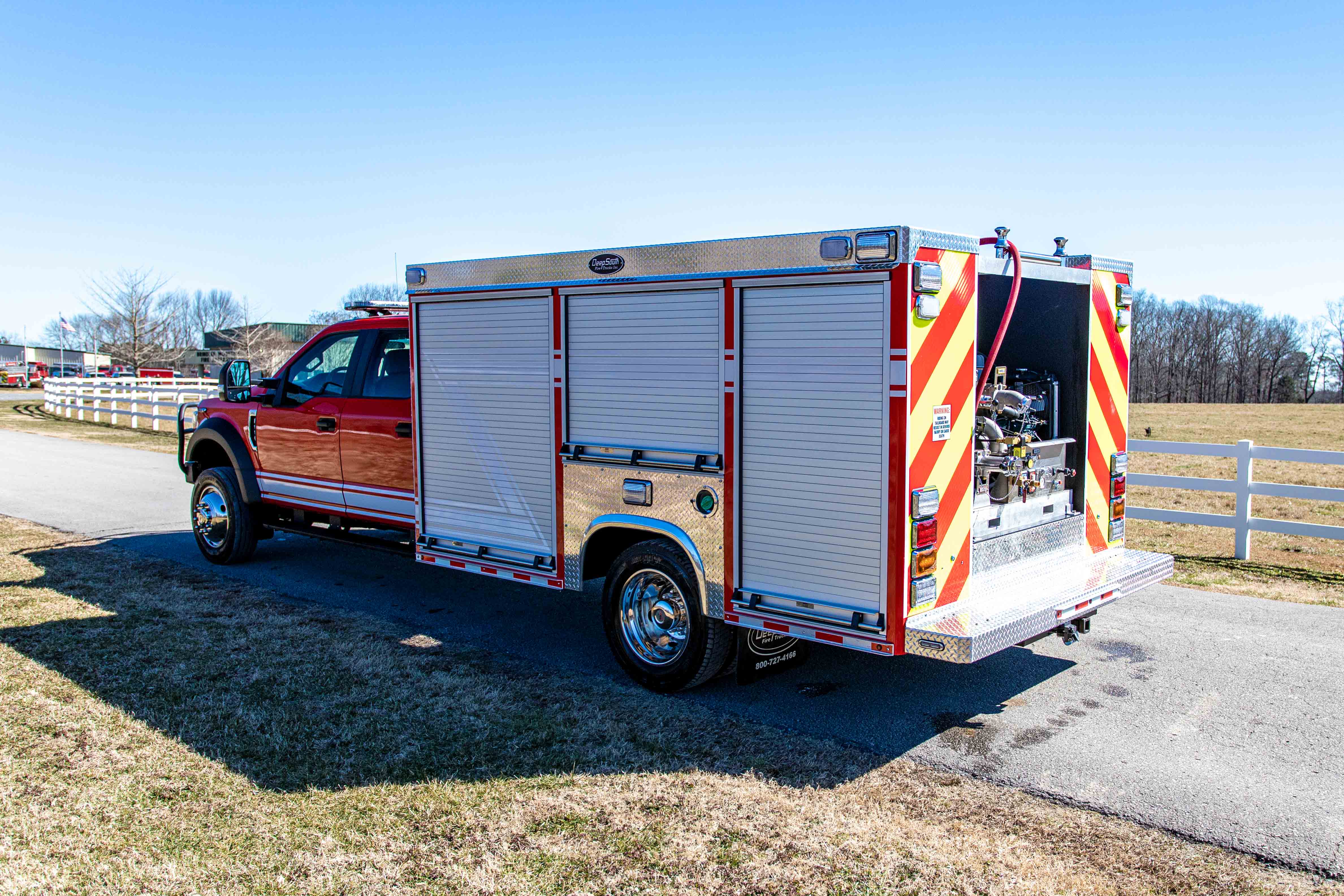 2022 Deep South Ford F-550 Commercial 4x4 Mini Pumper | Used Truck Details