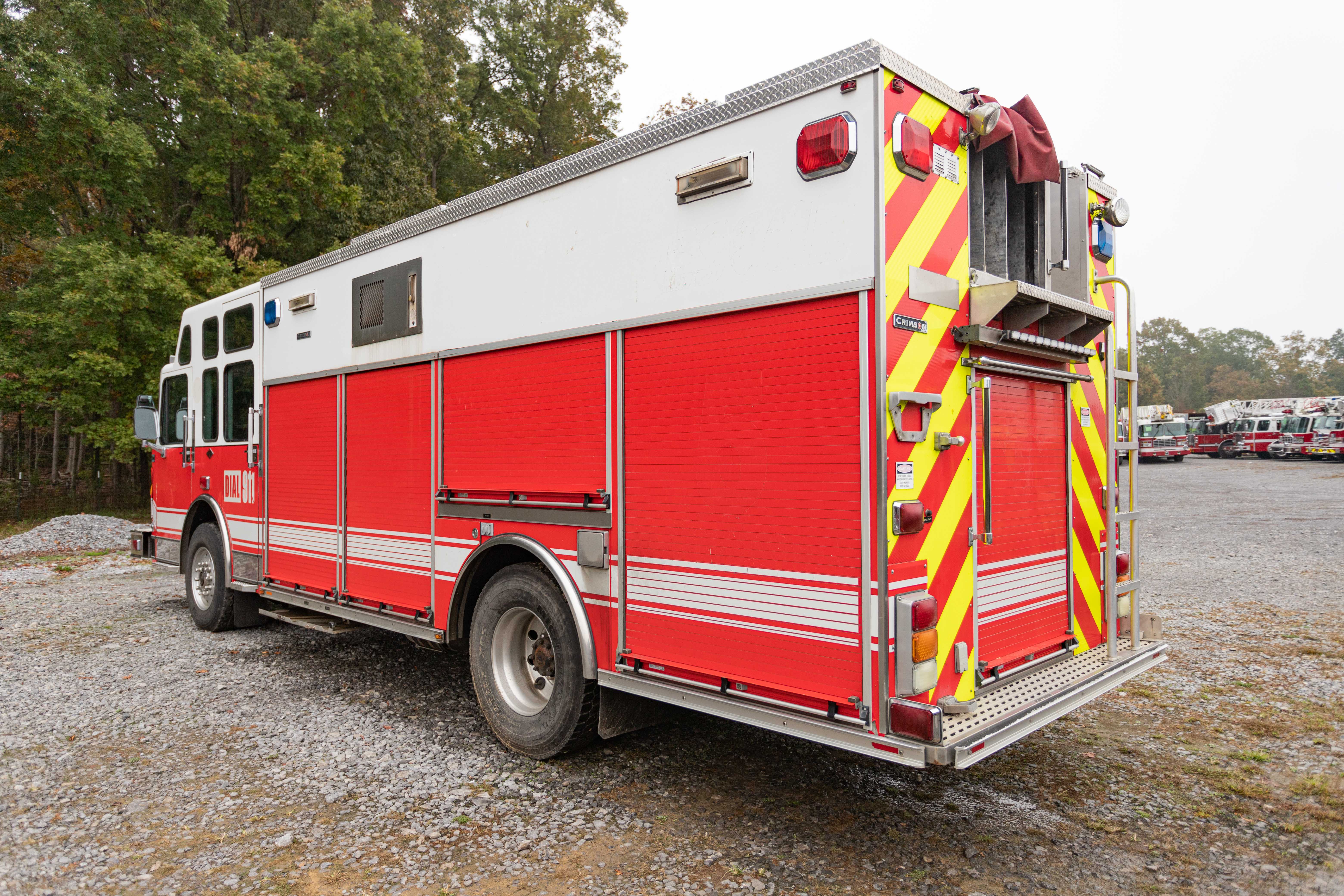 2004 Crimson Spartan Heavy Rescue Pumper | Used Truck Details
