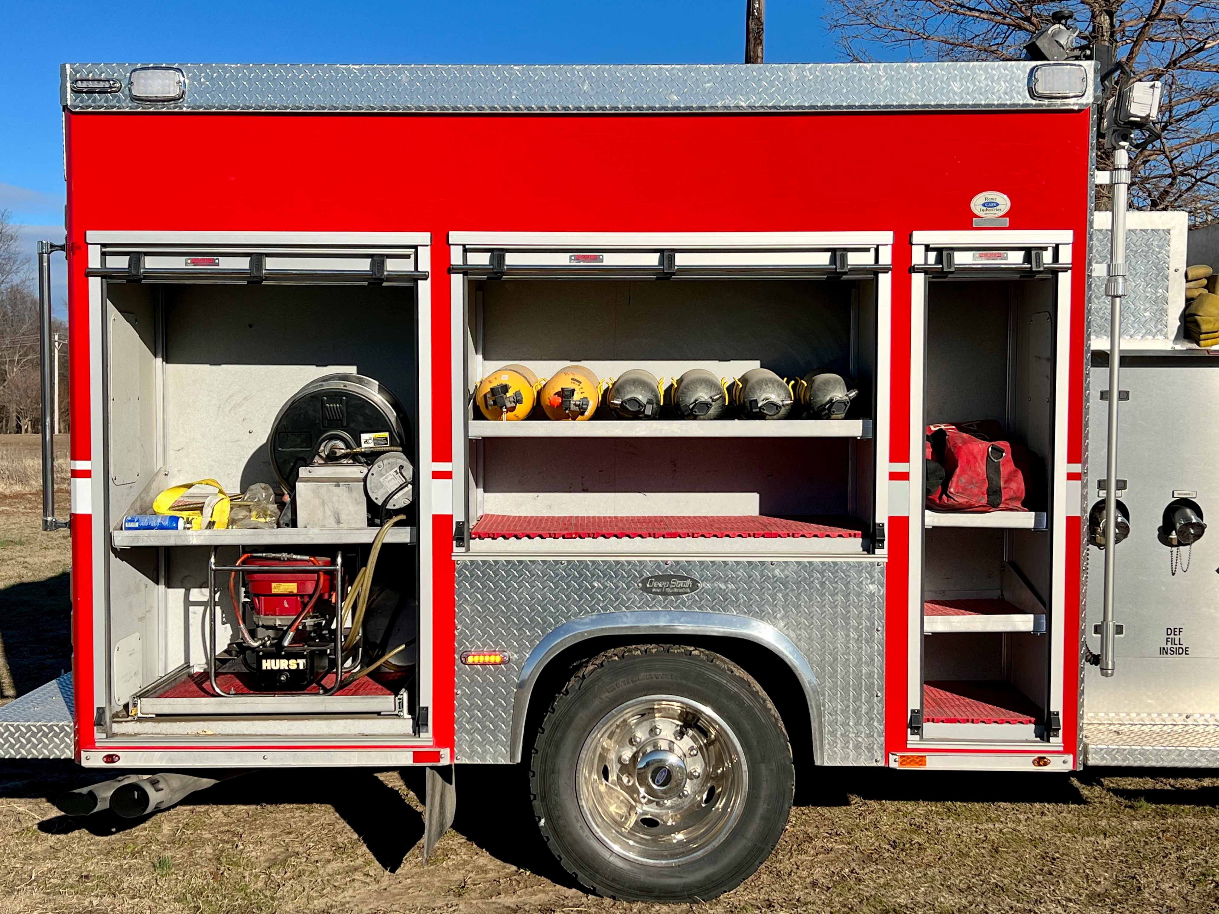 2016 Deep South Ford F-550 4x4 Commercial Mini Pumper | Used Truck Details