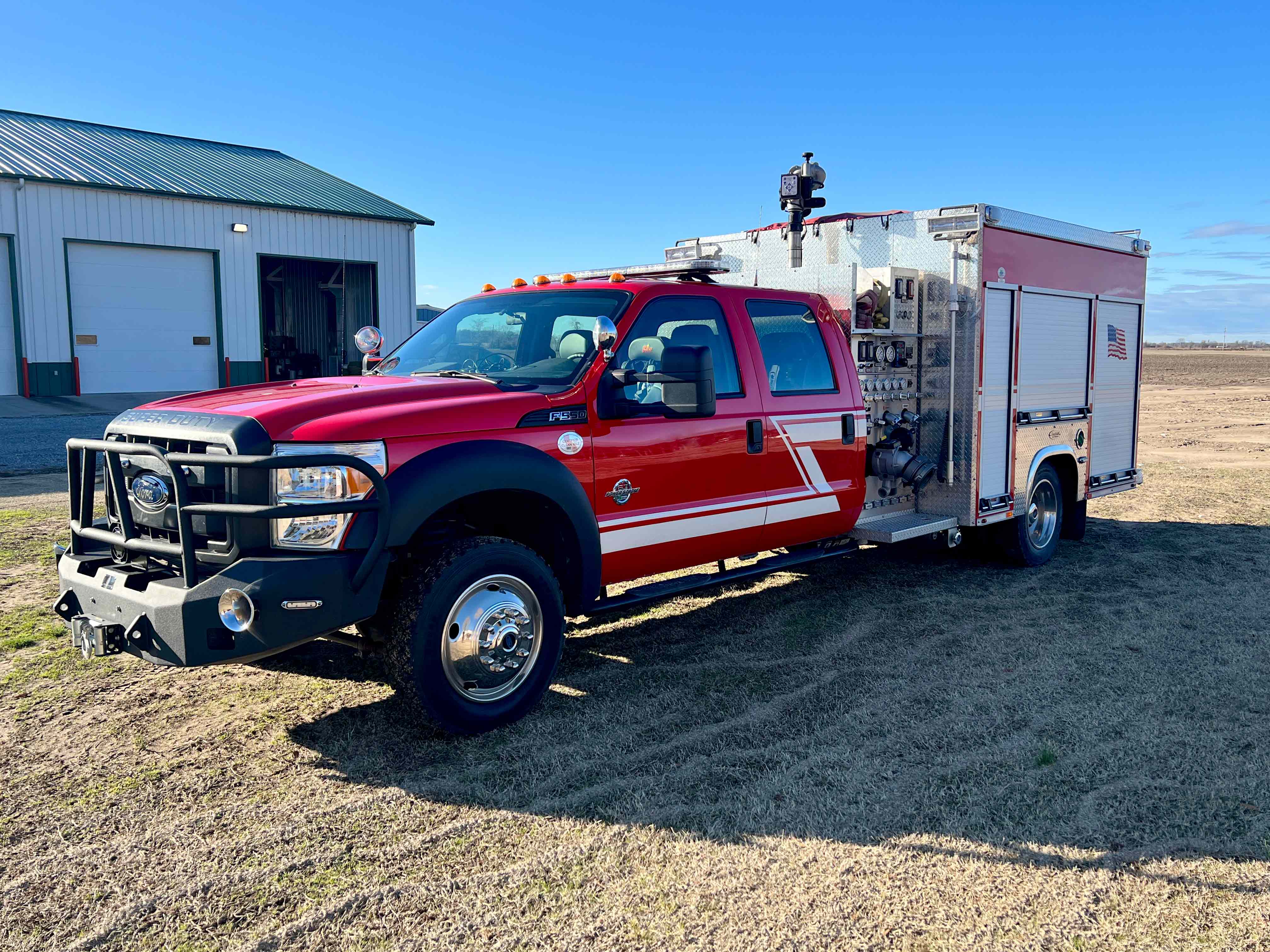 2016 Deep South Ford F-550 4x4 Commercial Mini Pumper | Used Truck Details