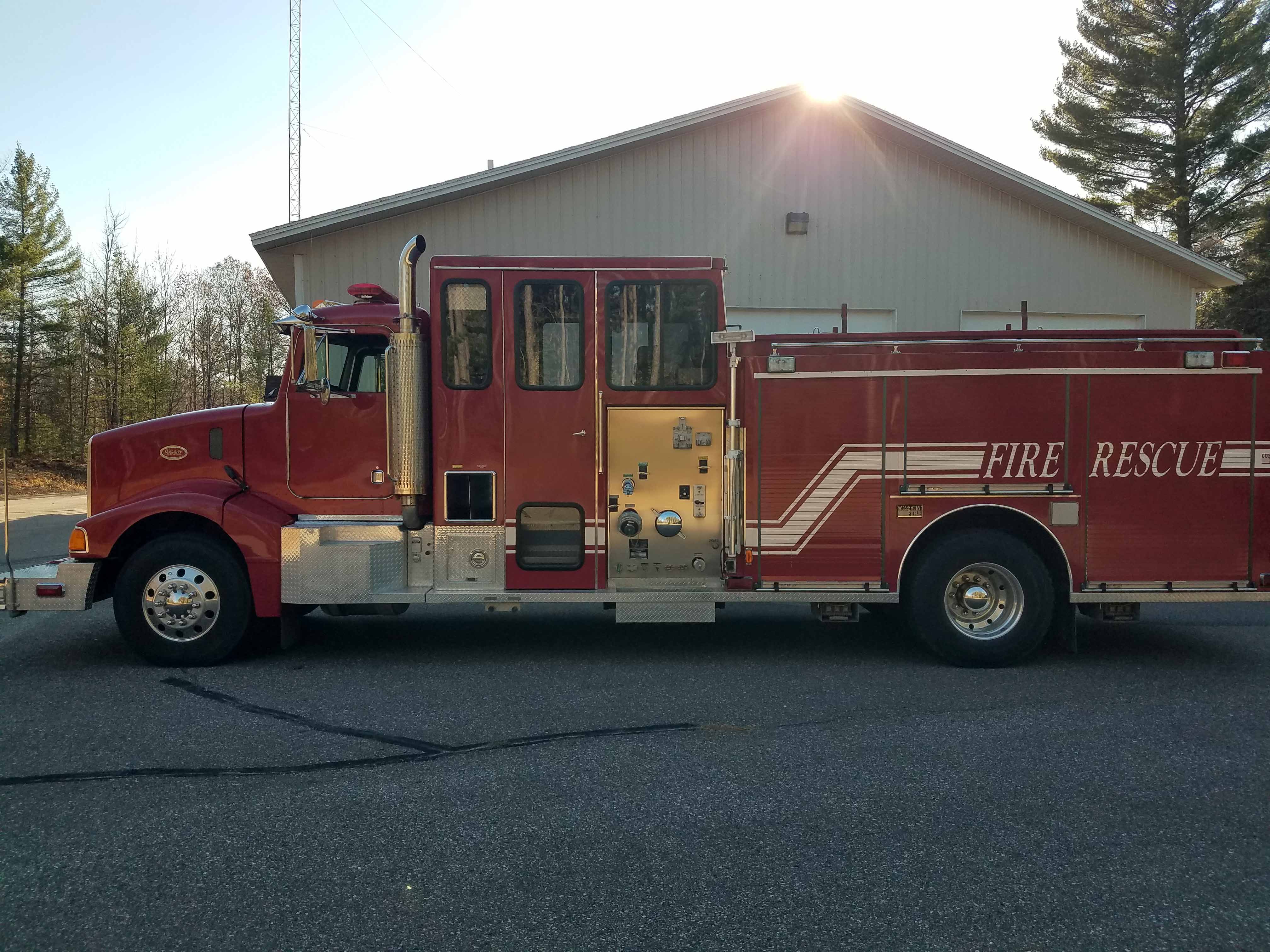 1998 Custom Fire Peterbilt Commercial Pumper | Used Truck Details