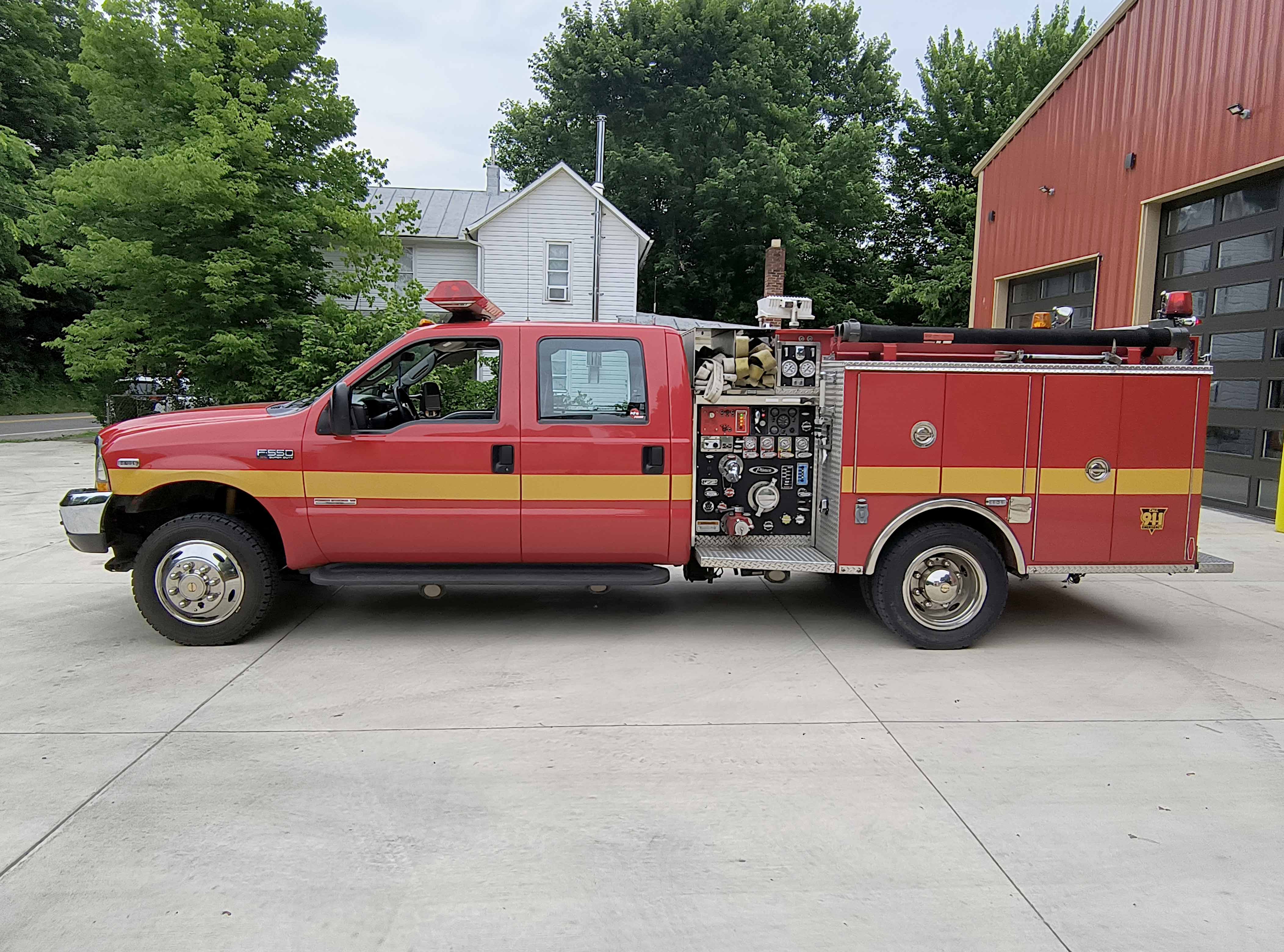 2003 Pierce Ford 4x4 Commercial Quick Attack | Used Truck Details