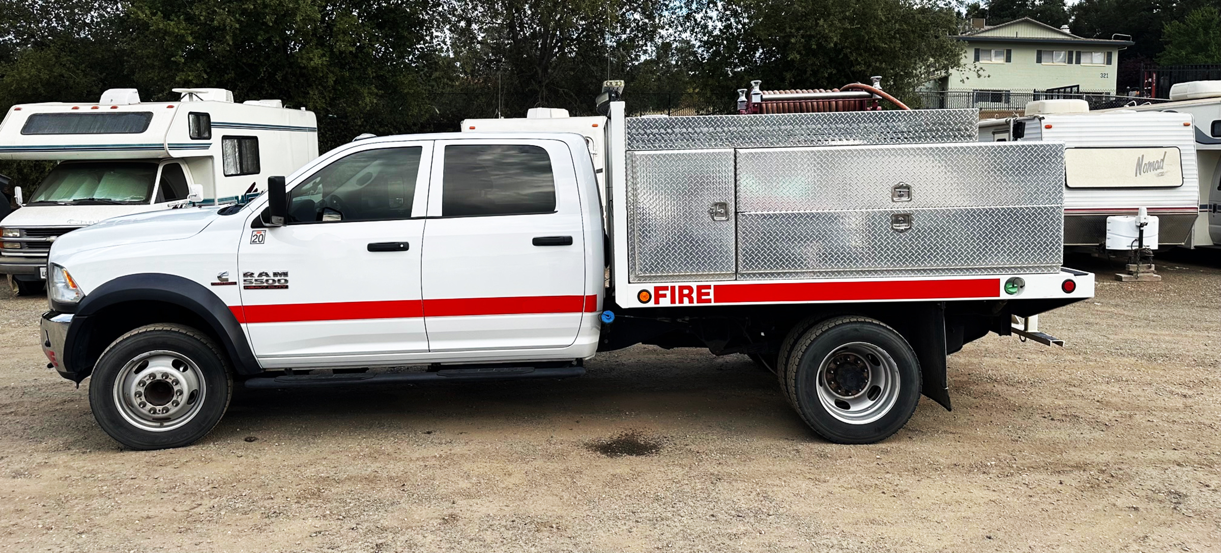 2018 Dodge 4x4 Commercial Type 6 Wildland Brush Truck | Used Truck Details