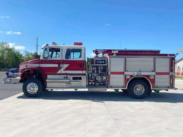 2001 Pierce Freightliner 4x4 Commercial Pumper | Used Truck Details