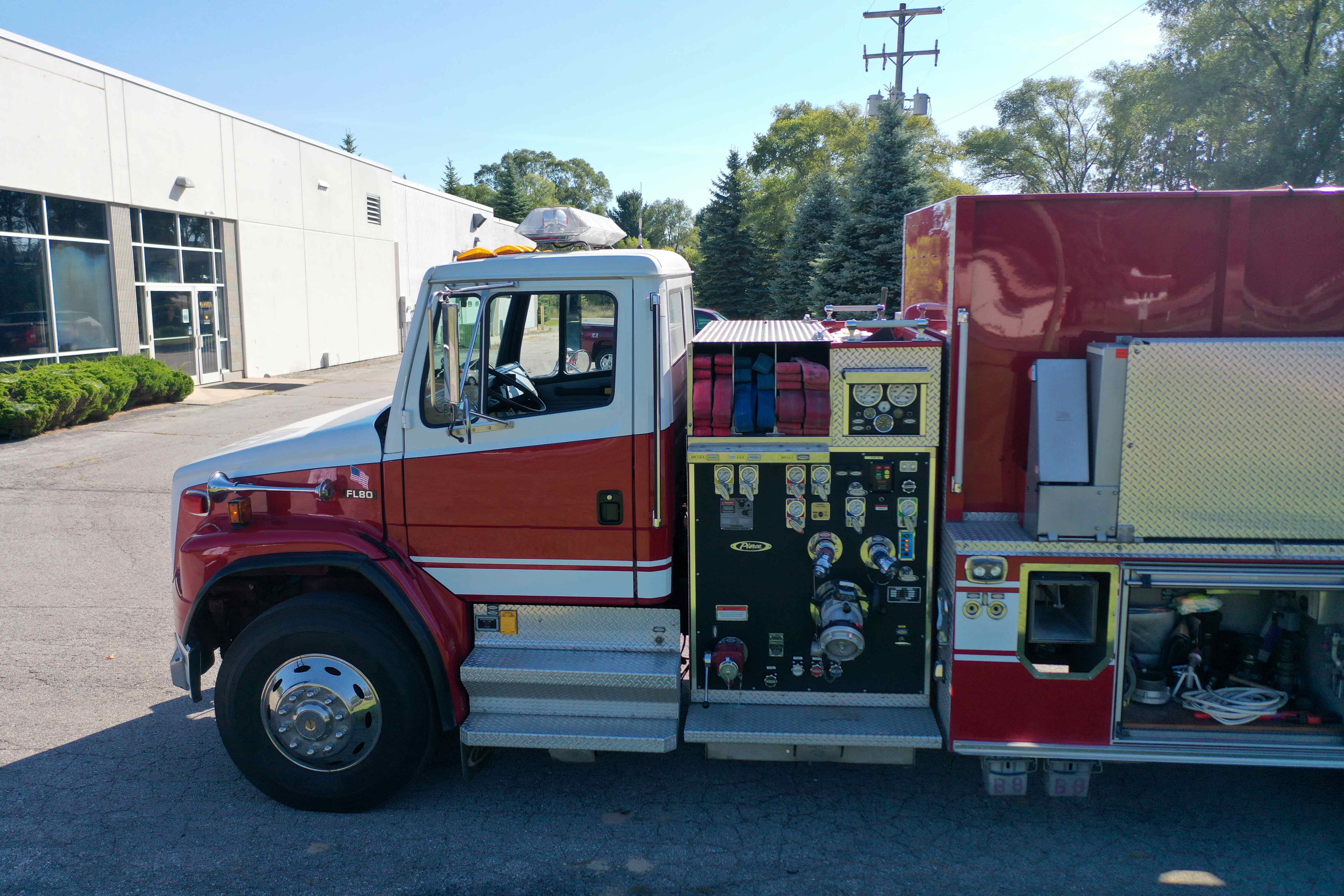 2001 Pierce Freightliner Commercial Pumper Tanker | Used Truck Details