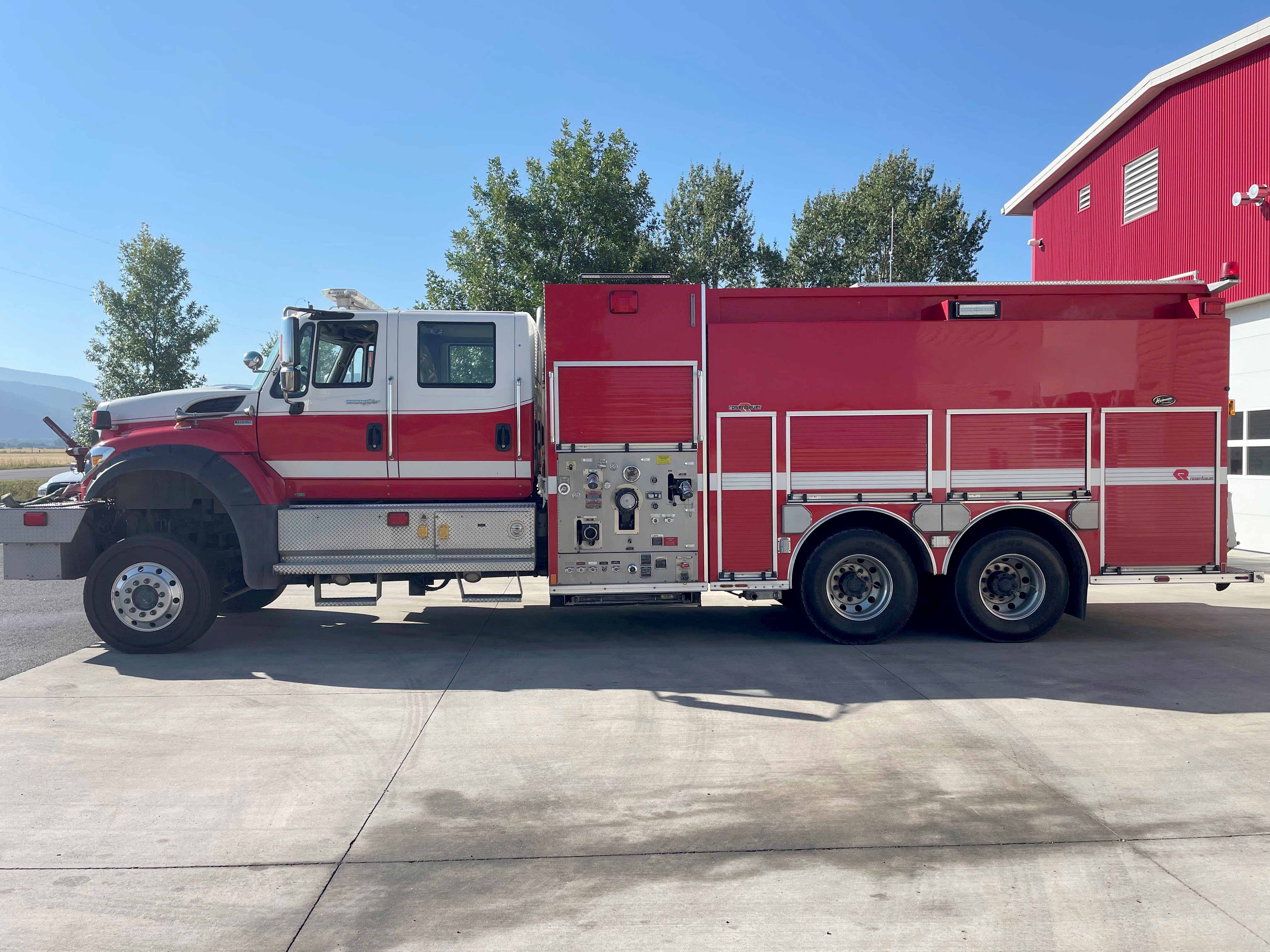 2012 Rosenbauer International 6x6 Commercial Pumper Tanker | Used Truck ...