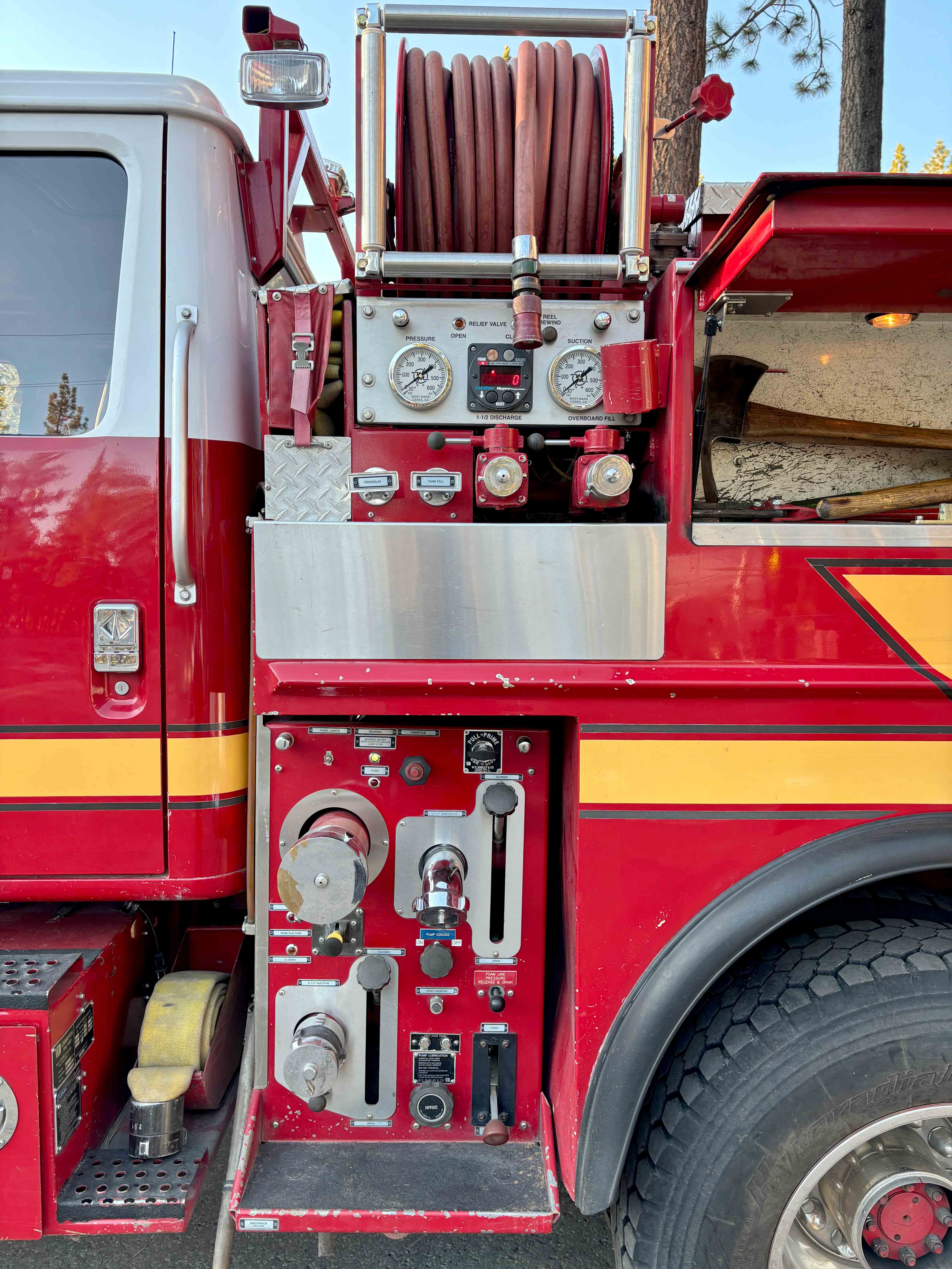 1999 West Mark International Commercial 4x4 Mini Pumper | Firetrucks ...