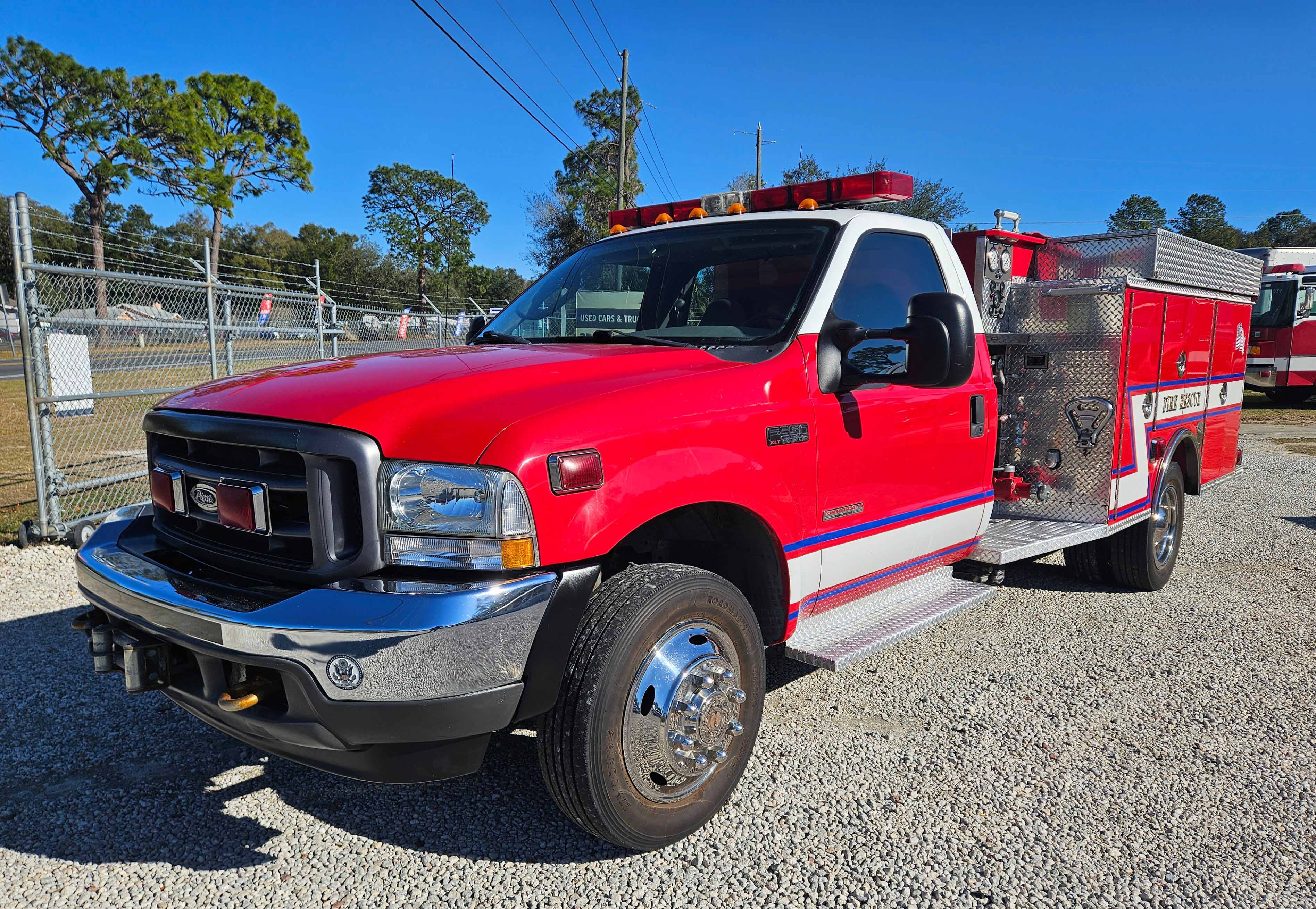 2003 Pierce Ford 4x4 Commercial Brush Truck | Used Truck Details