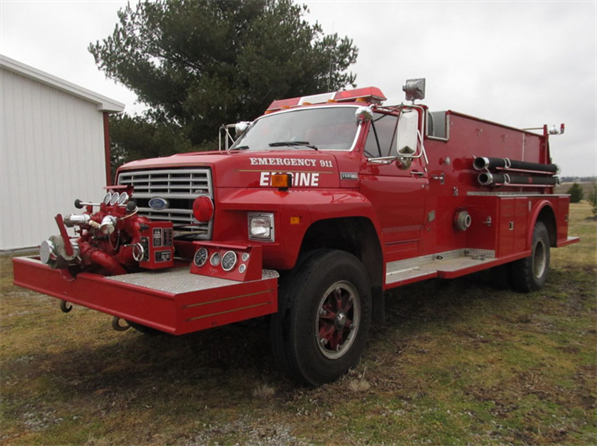 Front Mount Fire Engine