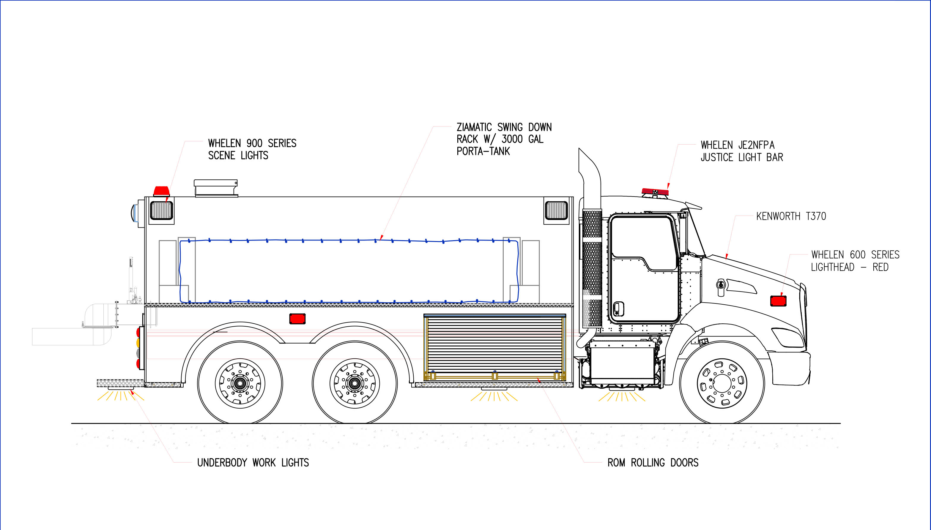 2015 Kenworth 3000 Gallon Tanker | Used Truck Details