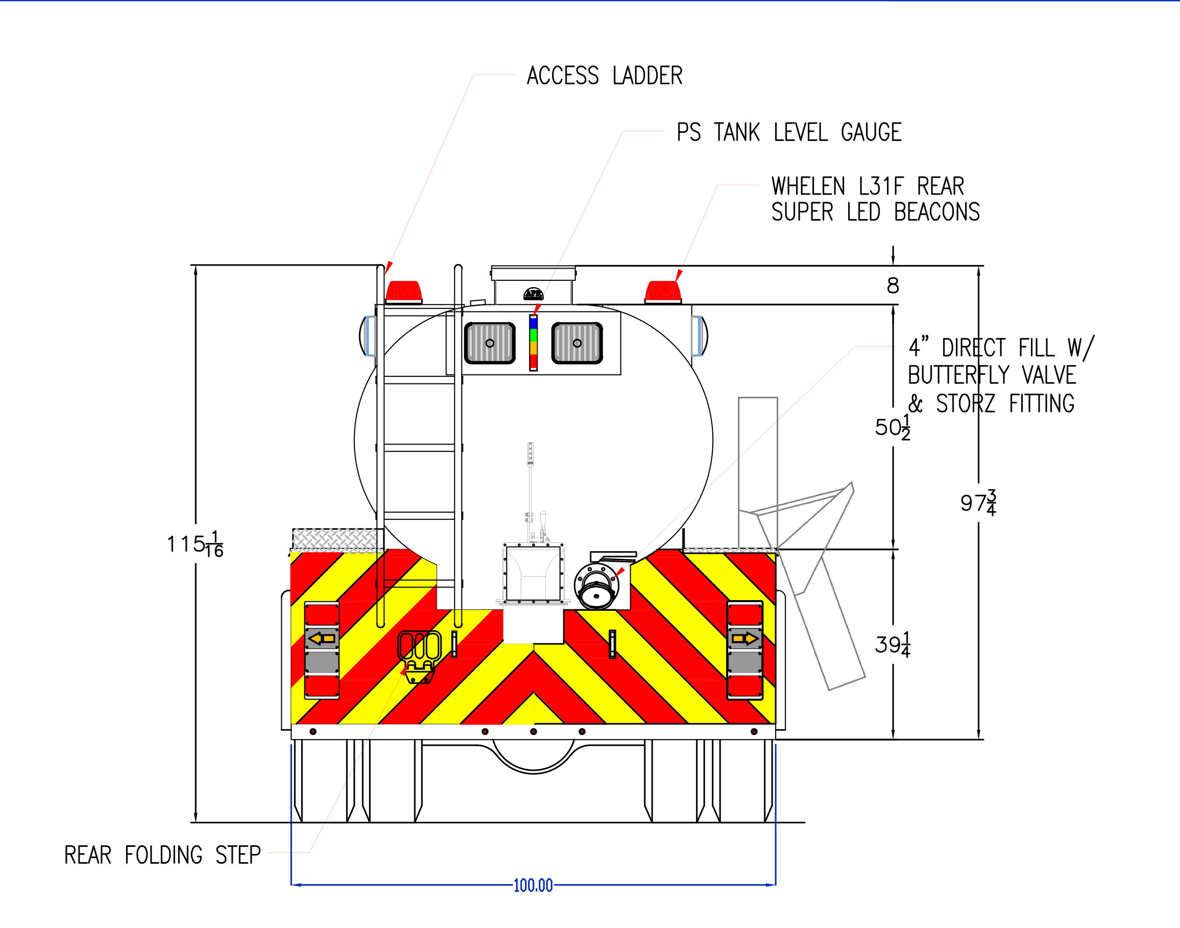 Tank Truck Dimensions