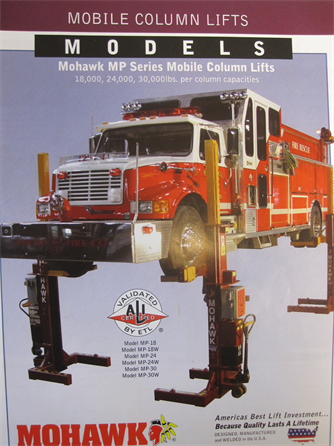 Mohawk MP Series Mobile Column Lifts | Used Truck Details