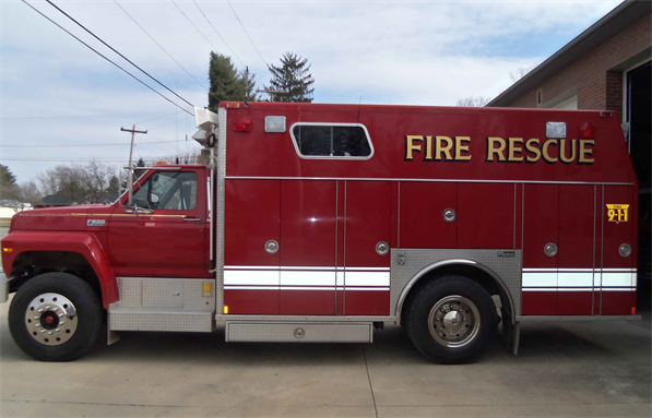 1994 Marion Ford F-800 Walk-In Rescue | Used Truck Details