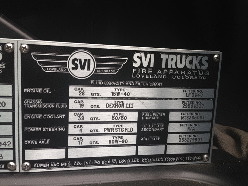 2004 SVI International Air Light Rescue Command Unit | Used Truck Details