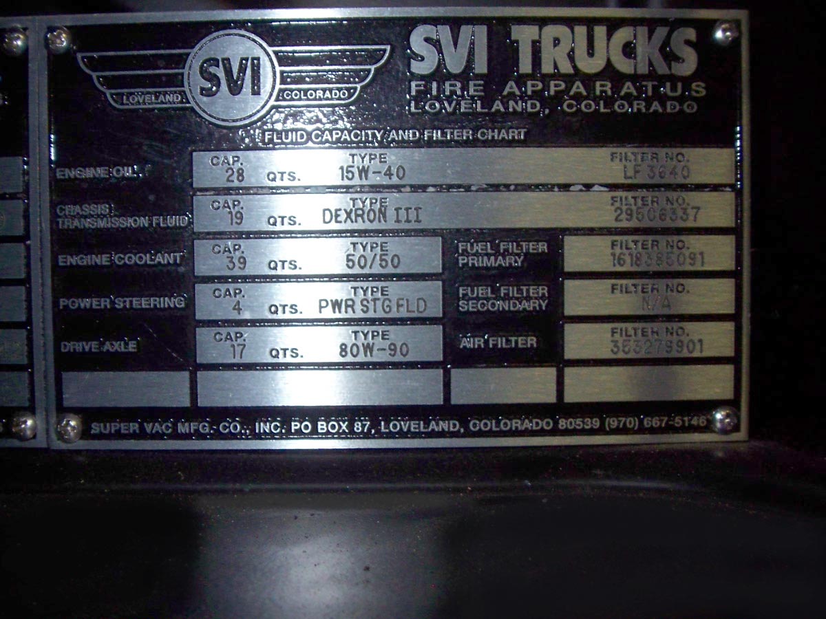 2004 SVI International Air Light Rescue Command Unit | Used Truck Details