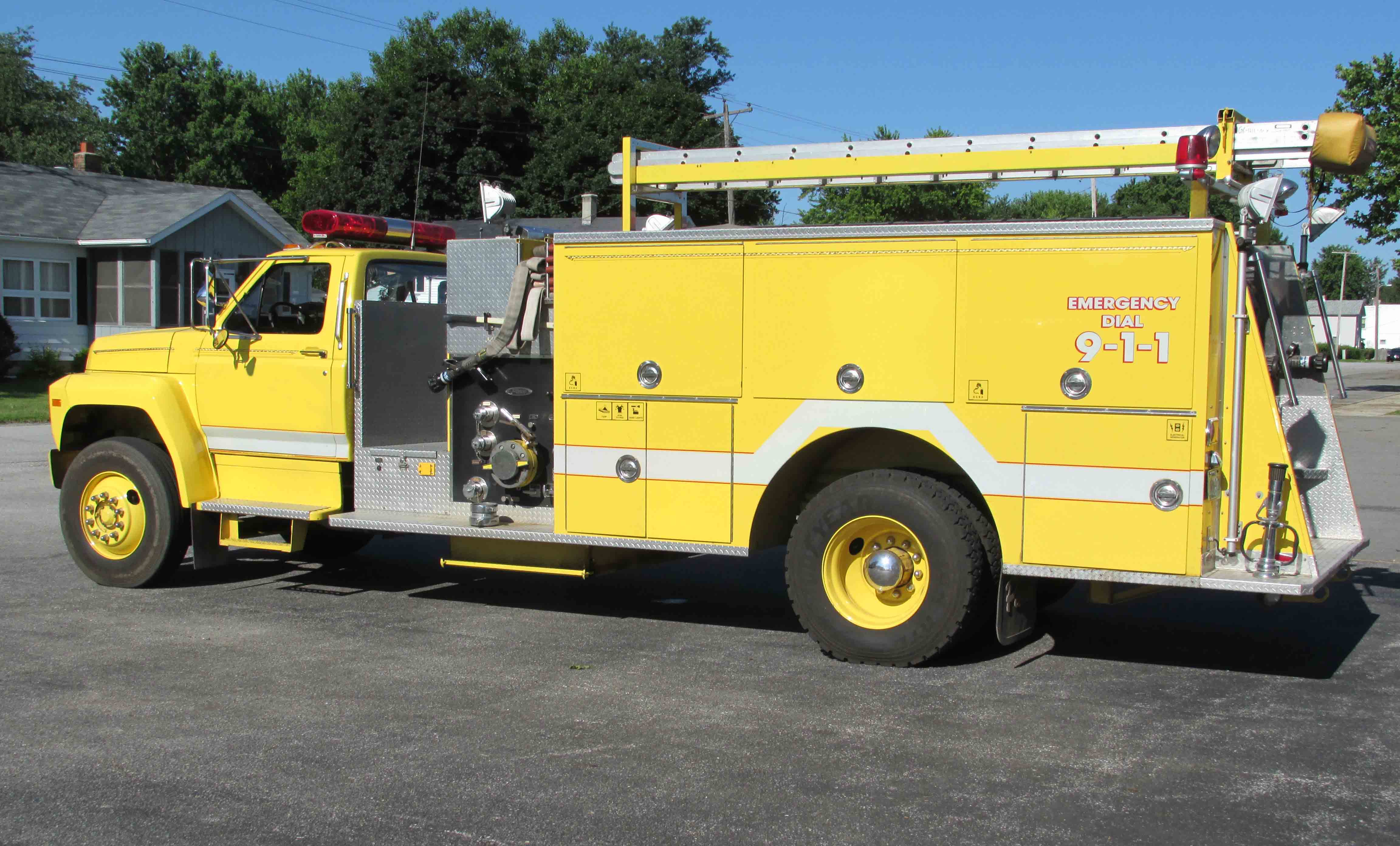 1986 Pierce Ford Rescue Pumper | Used Truck Details