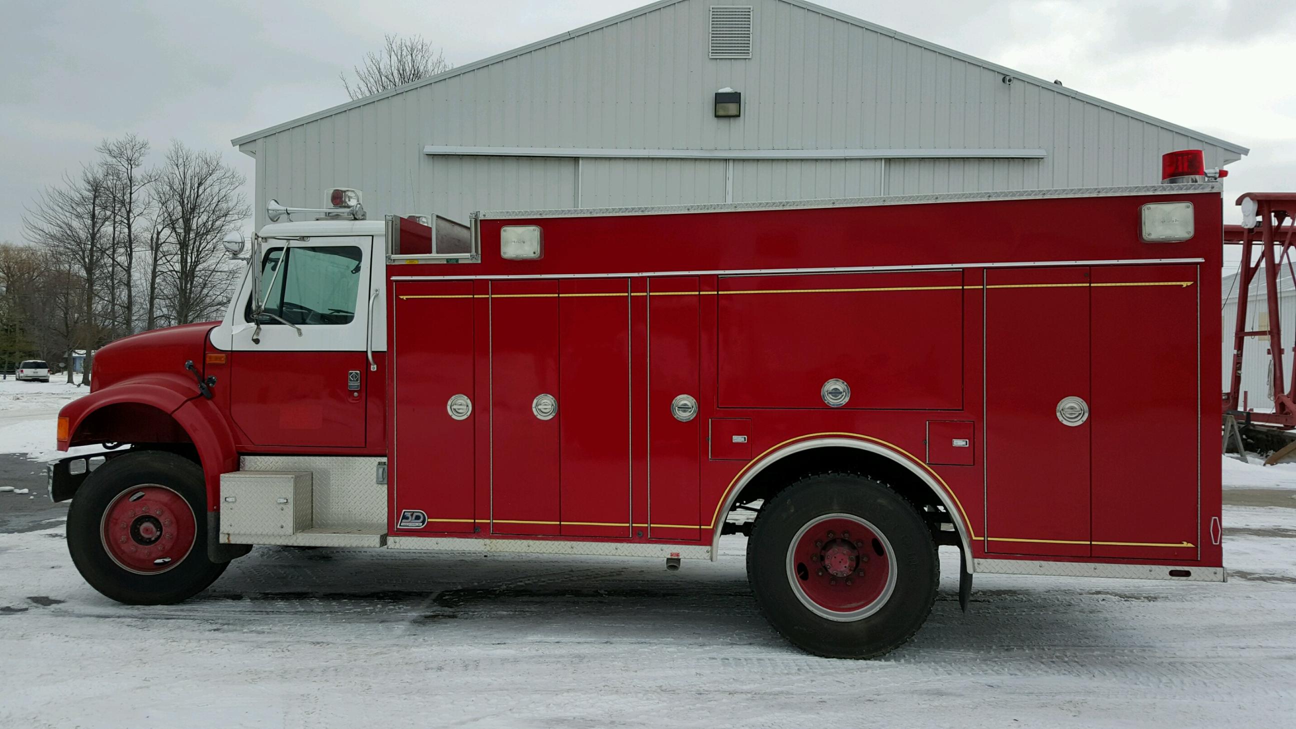 1992 3D International 4x4 Midi Pumper | Used Truck Details